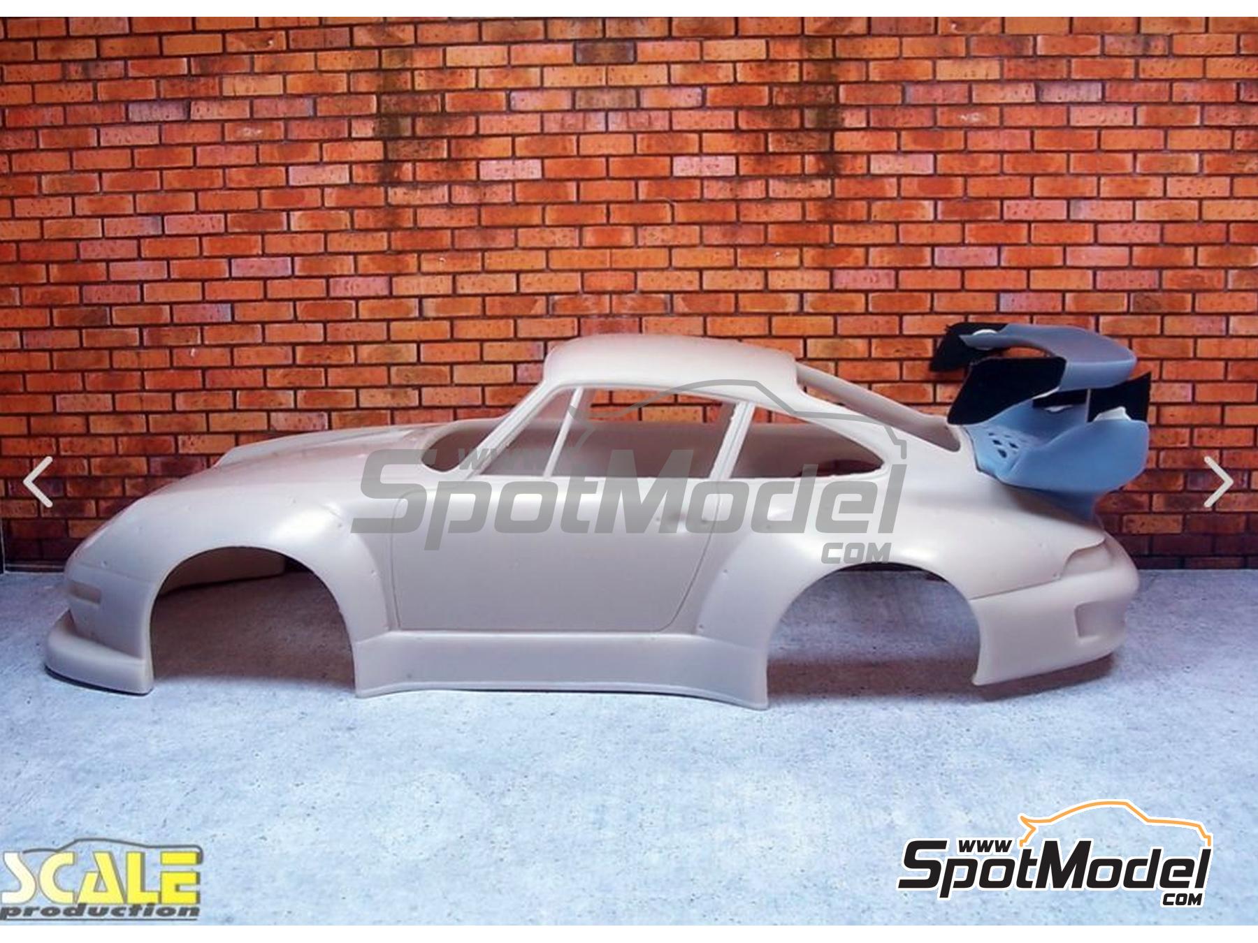 Scale Production SP24262#2: Wing set 1/24 scale - Porsche 993 GT2 rear ...