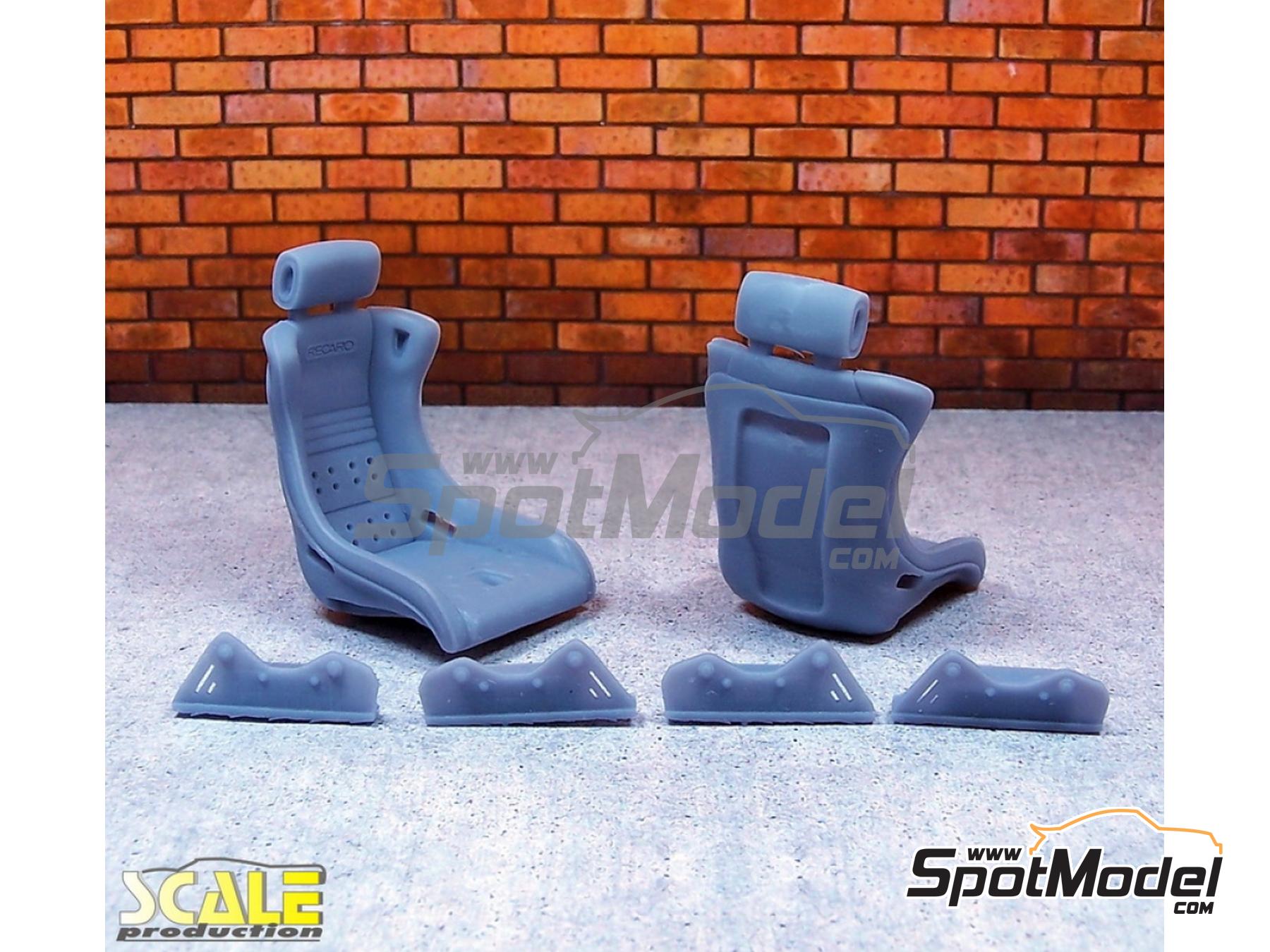 Scale Production SP24310: Seat 1/24 scale - Recaro Singer Style - 2 ...