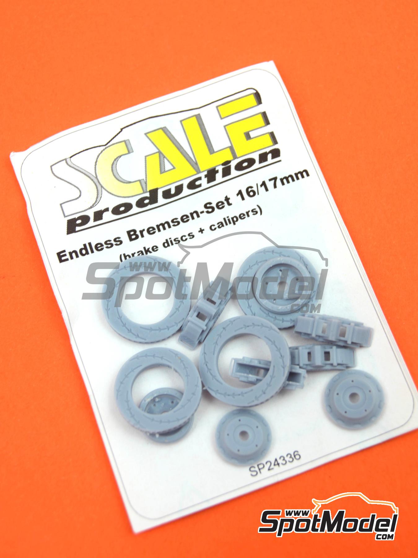 Scale Production SP24336: Brakes 1/24 scale - Endless System 16/17mm ...