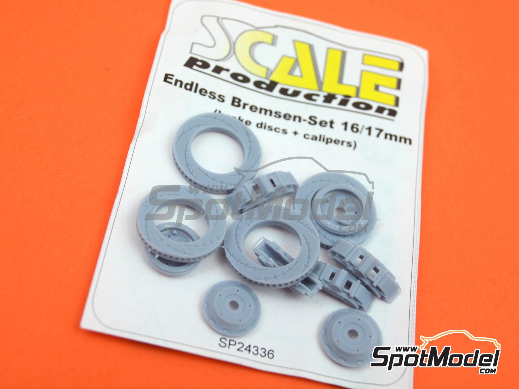 Scale Production SP24336: Brakes 1/24 scale - Endless System 16/17mm ...