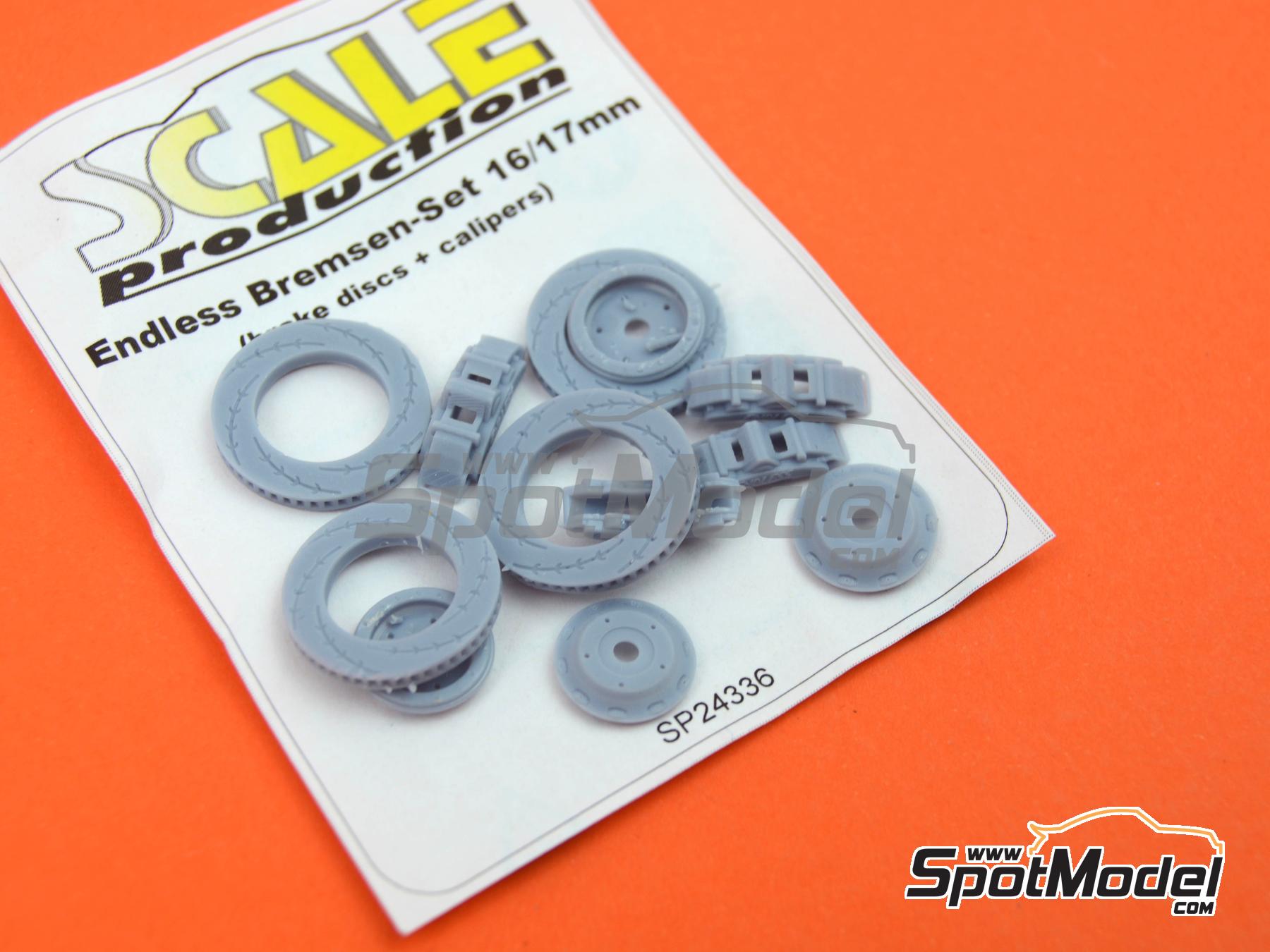 Scale Production SP24336: Brakes 1/24 scale - Endless System 16/17mm ...