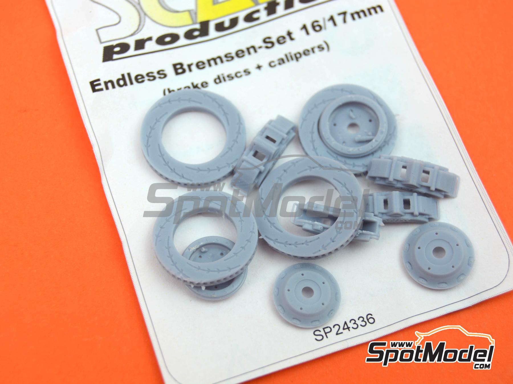 Scale Production SP24336: Brakes 1/24 scale - Endless System 16/17mm ...