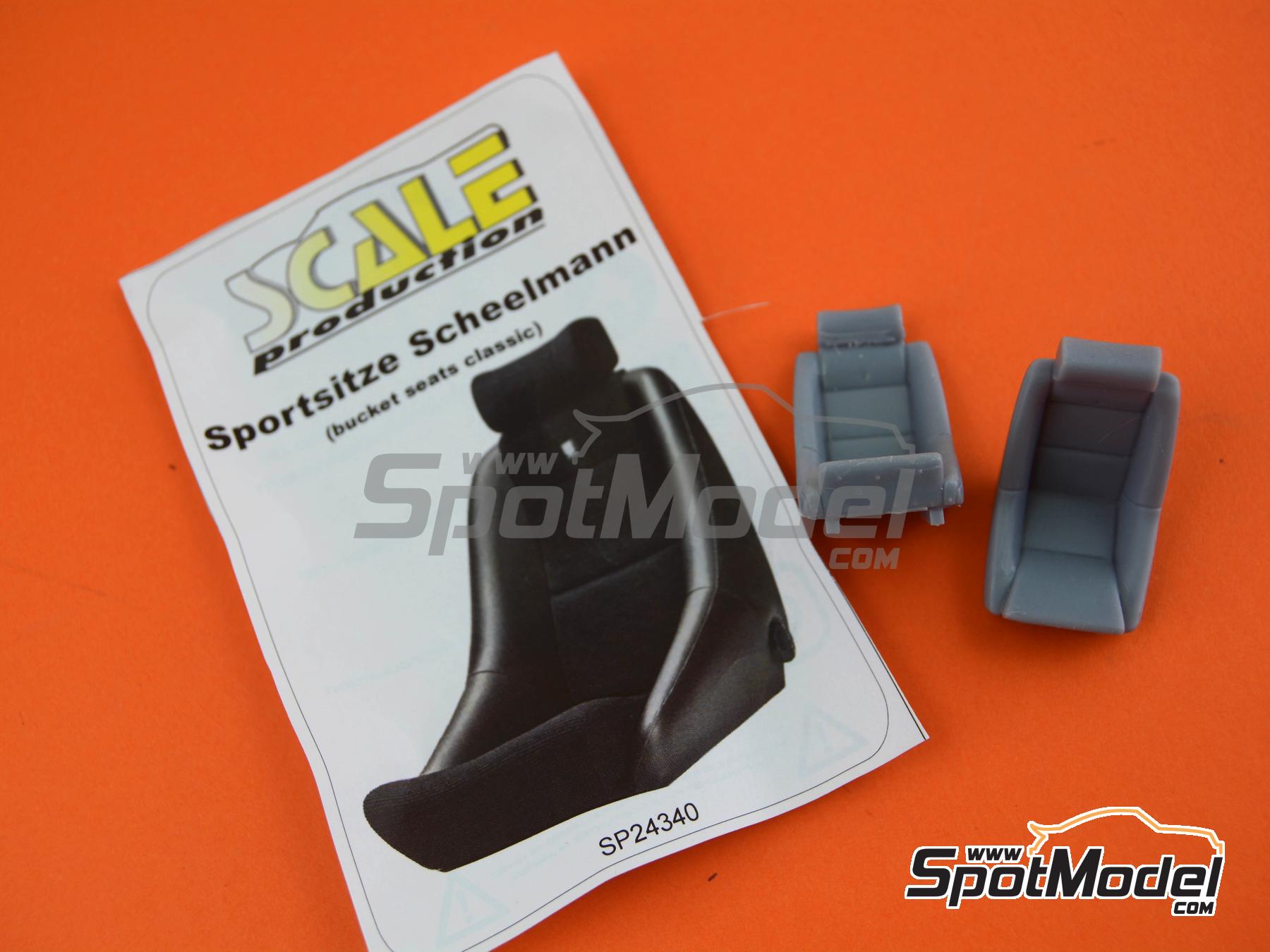 Scale Production SP24340: Seat 1/24 scale - Scheel-Mann model 101 - 2 ...