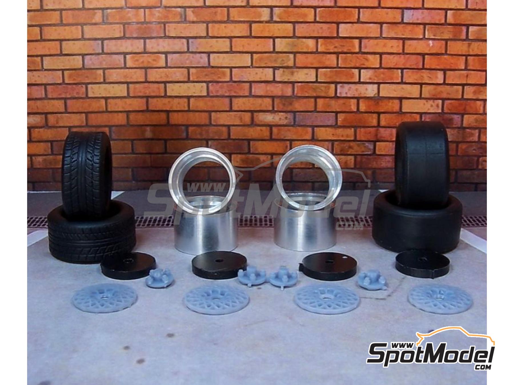 Scale Production SPRF24006: Rims 1/24 scale - 13 inches BBS E30 - 4 ...