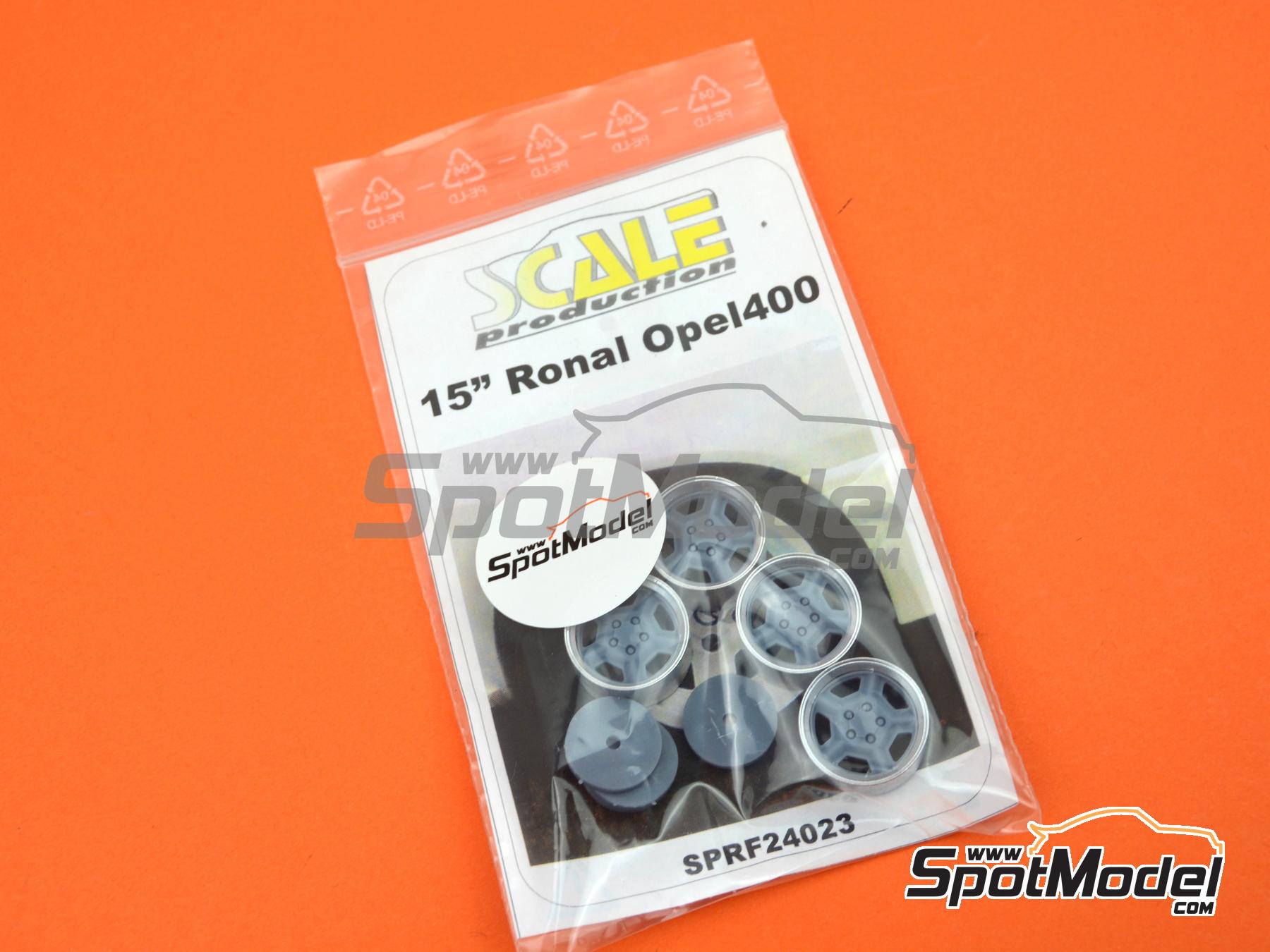 Scale Production SPRF24023: Rims 1/24 scale - Ronal 15 inches for Opel ...