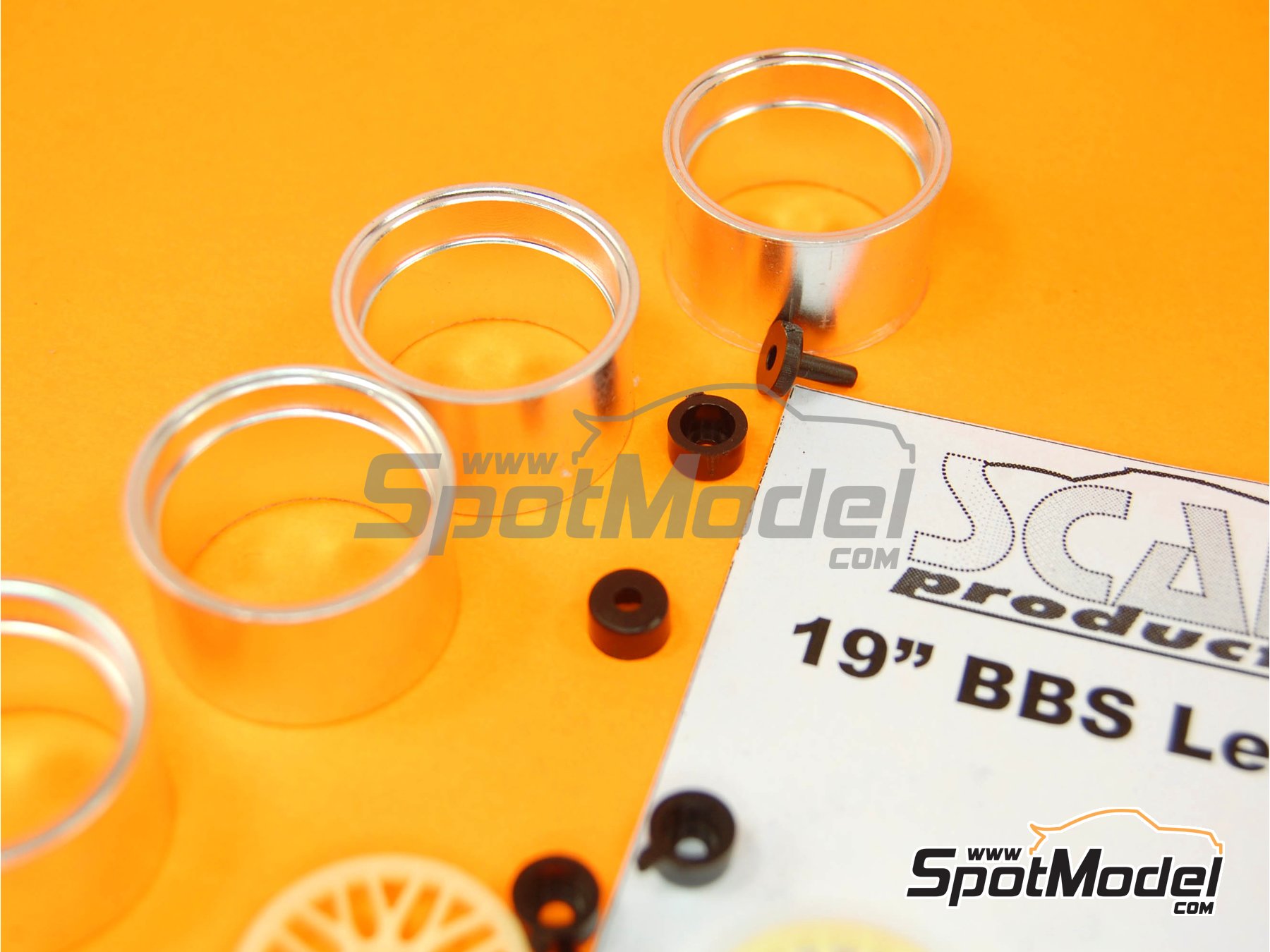 Scale Production SPRF24032: Rims 1/24 scale - BBS Le Mans 19 inches - 4 ...