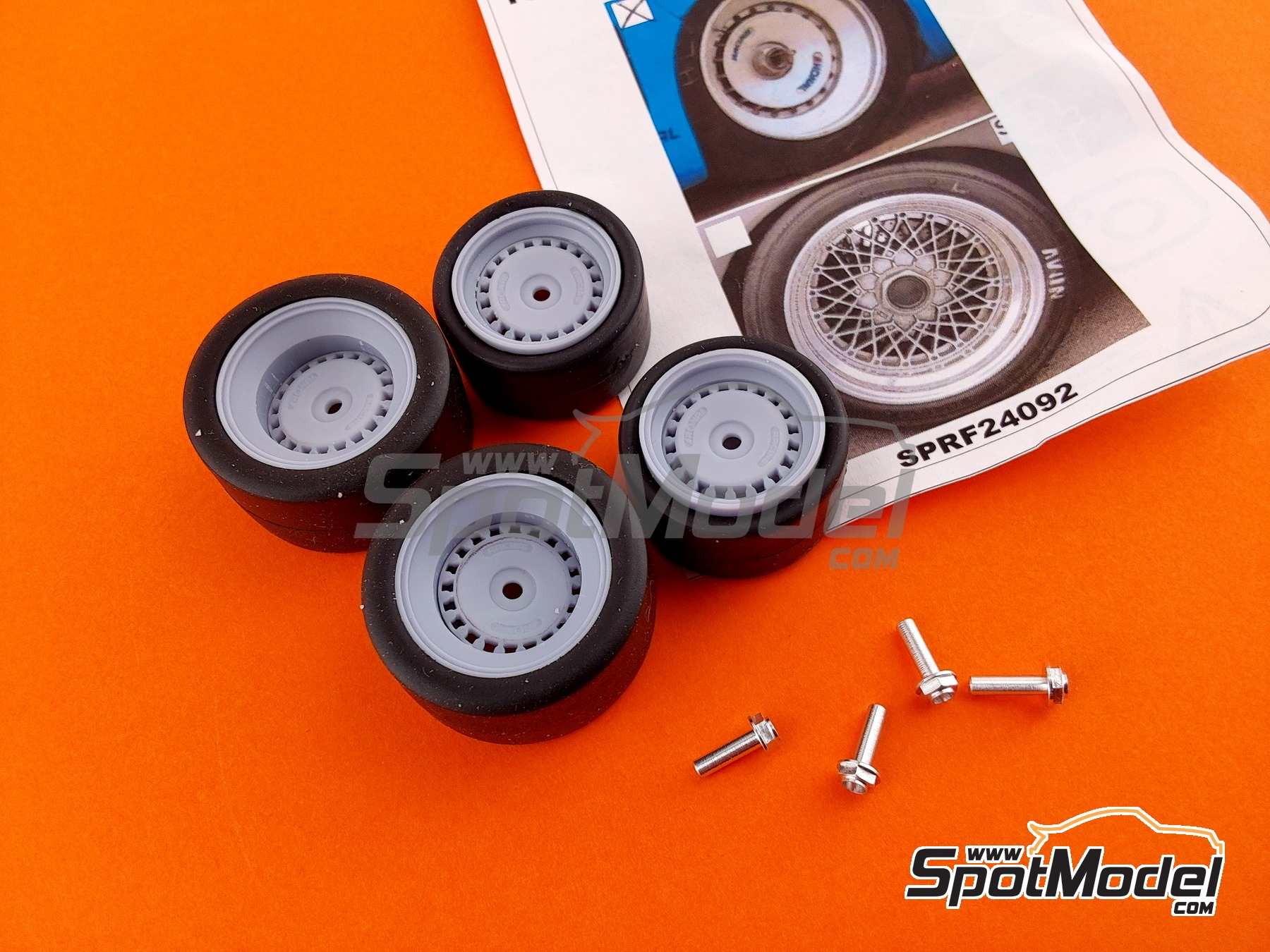 Scale Production SPRF24092: Rims 1/24 scale - Ronal rims 16 and 19 ...