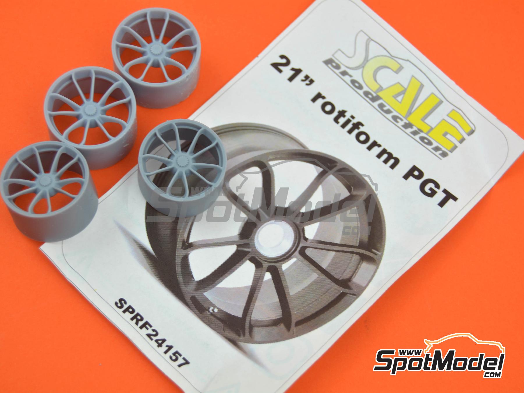 Scale Production SPRF24157: Rims 1/24 scale - Rotiform PGT 20 inches ...