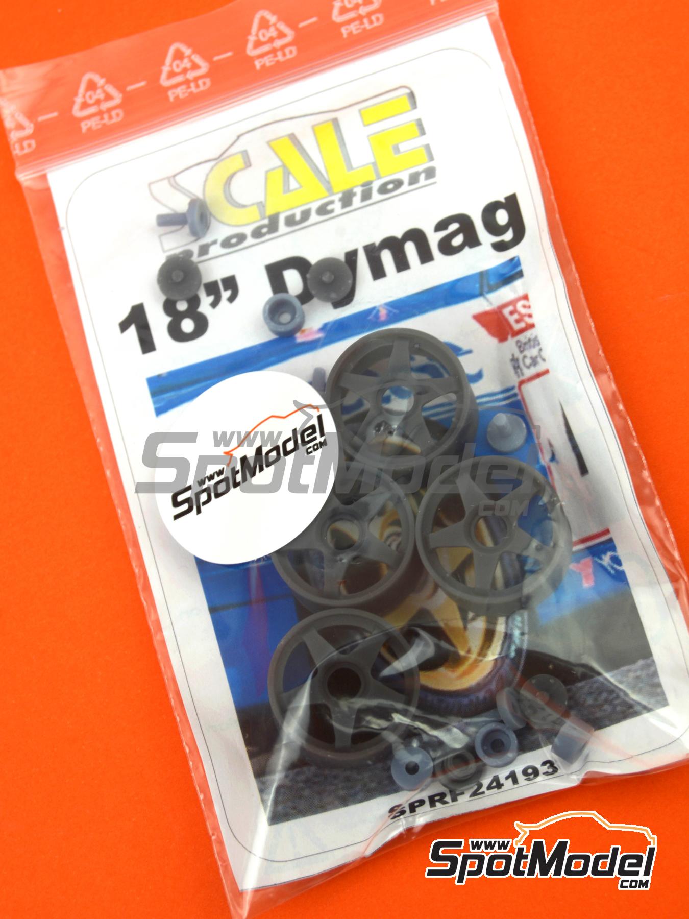 Scale Production SPRF24193: Rims 1/24 scale - Dymag 18 inches - for ...