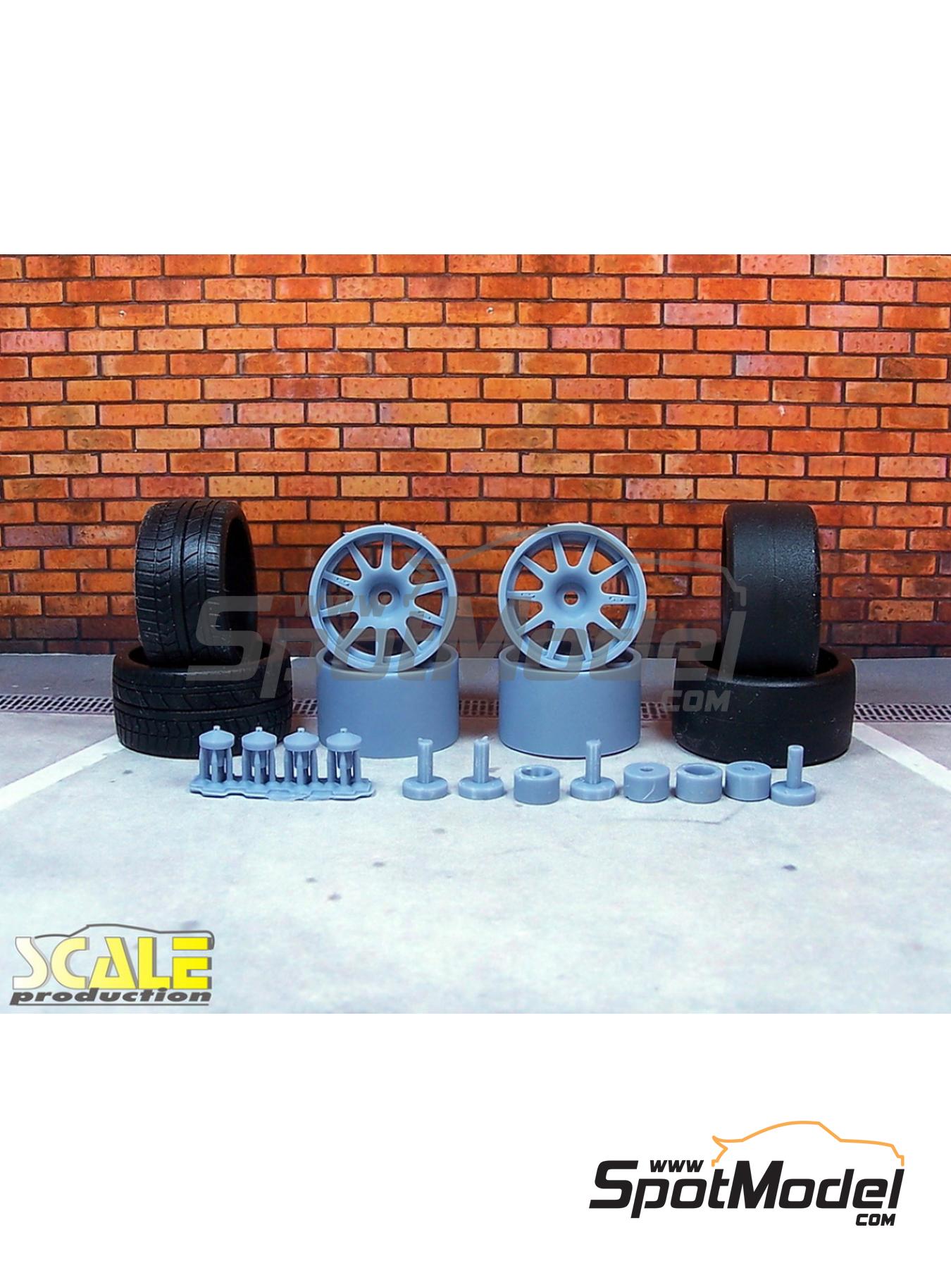 Scale Production SPRF24210: Rims 1/24 scale - ATS Evo 18 inches - 4 ...