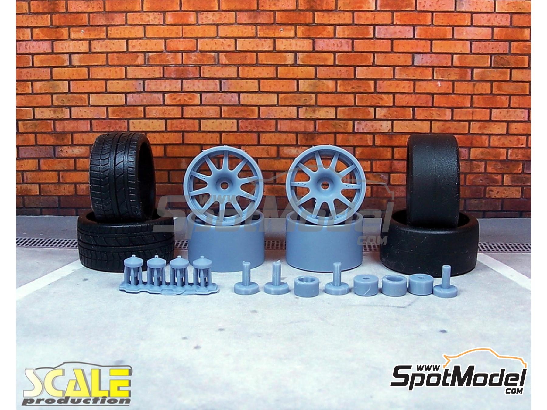Scale Production SPRF24210: Rims 1/24 scale - ATS Evo 18 inches - 4 ...
