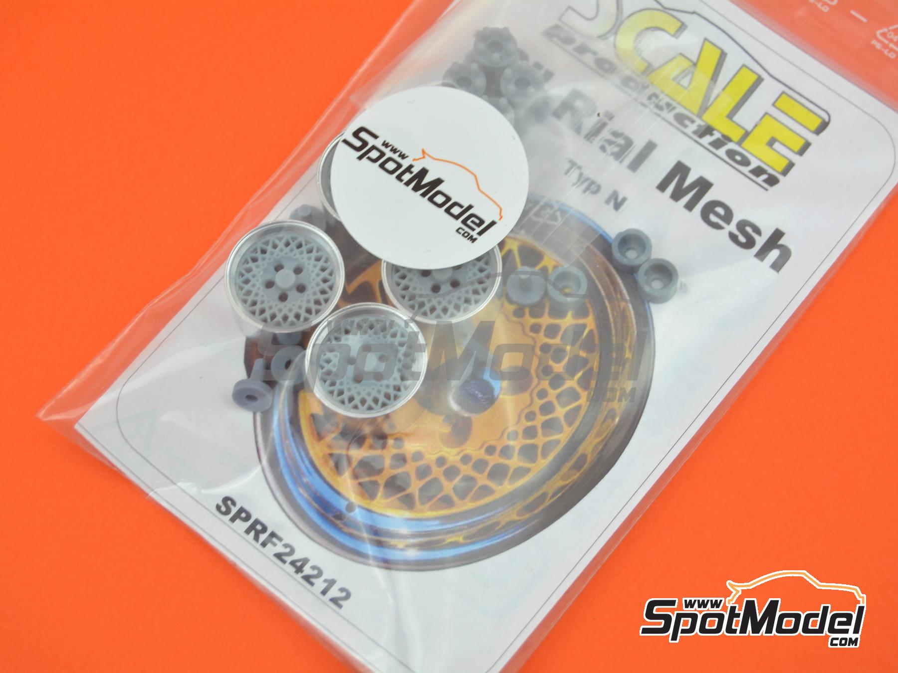 Scale Production SPRF24212: Rims 1/24 scale - Rial Mesh Type N 16 ...
