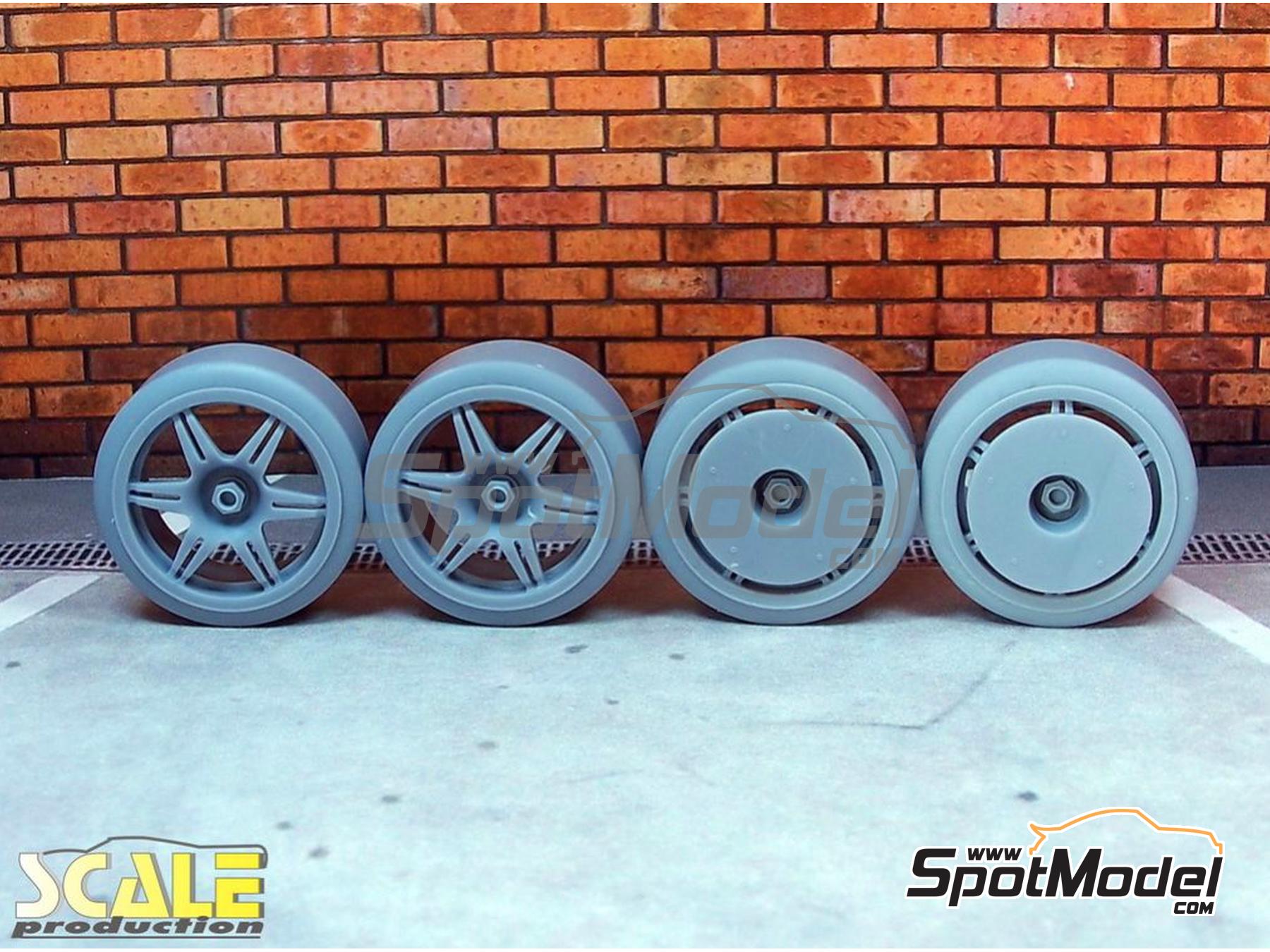 Scale Production SPRF24216: Rims and tyres set 1/24 scale - Speedline ...