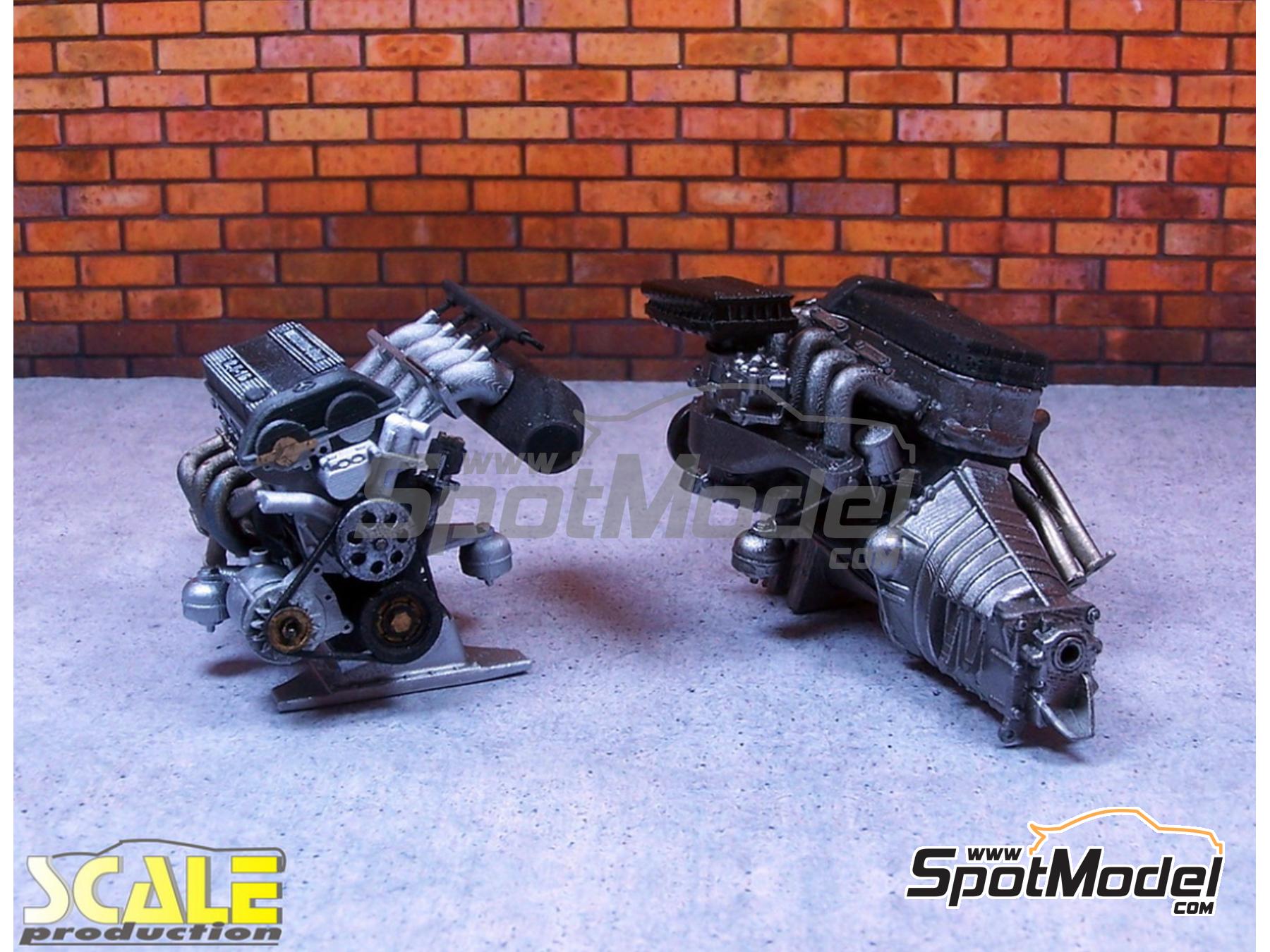 Scale Production SPTK24064-2: Engine 1/24 scale - Mercedes Benz 190 ...