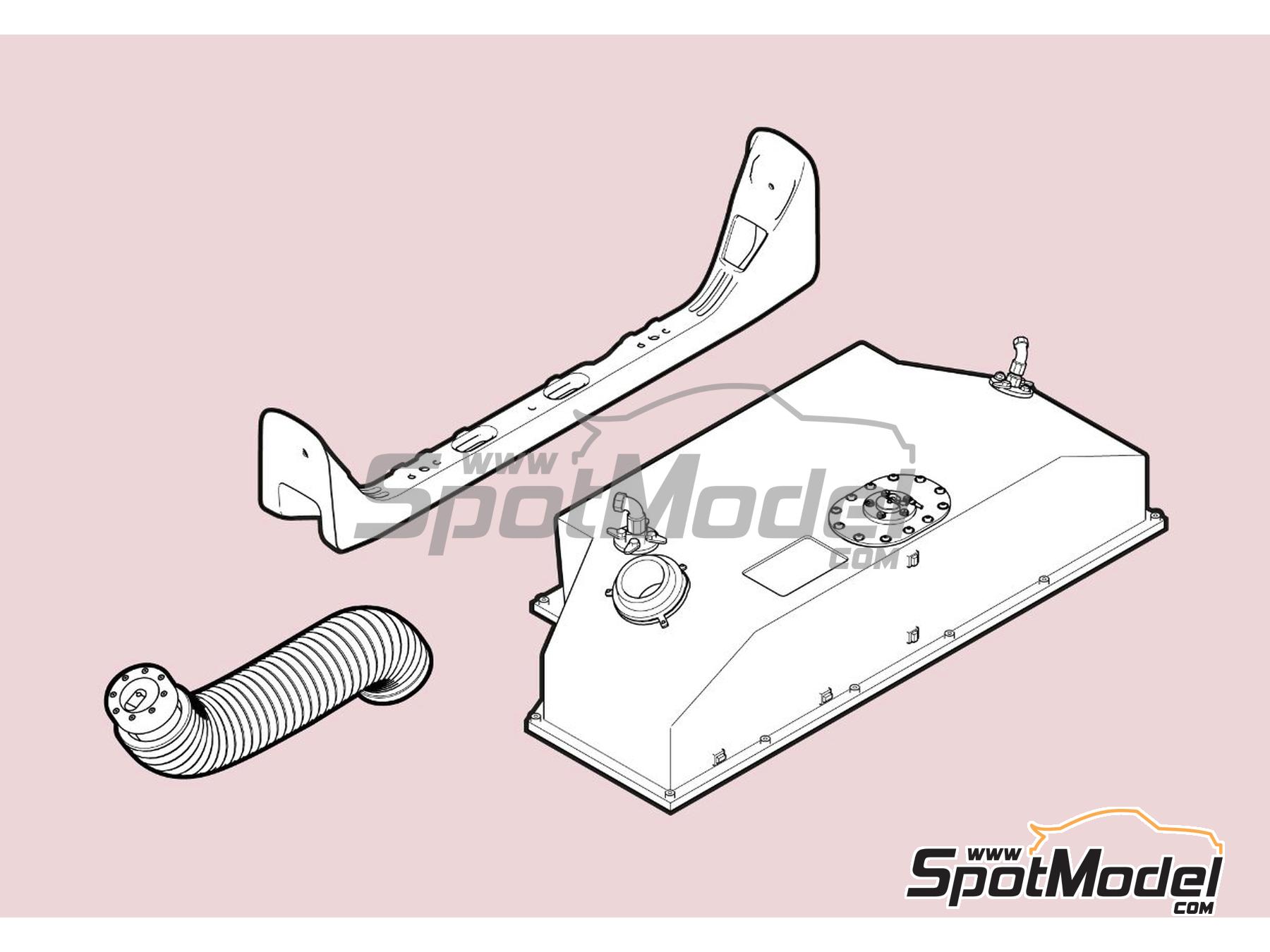 Scalecars.Online SCO-R005: Detail up set 1/24 scale - Toyota Celica GT ...