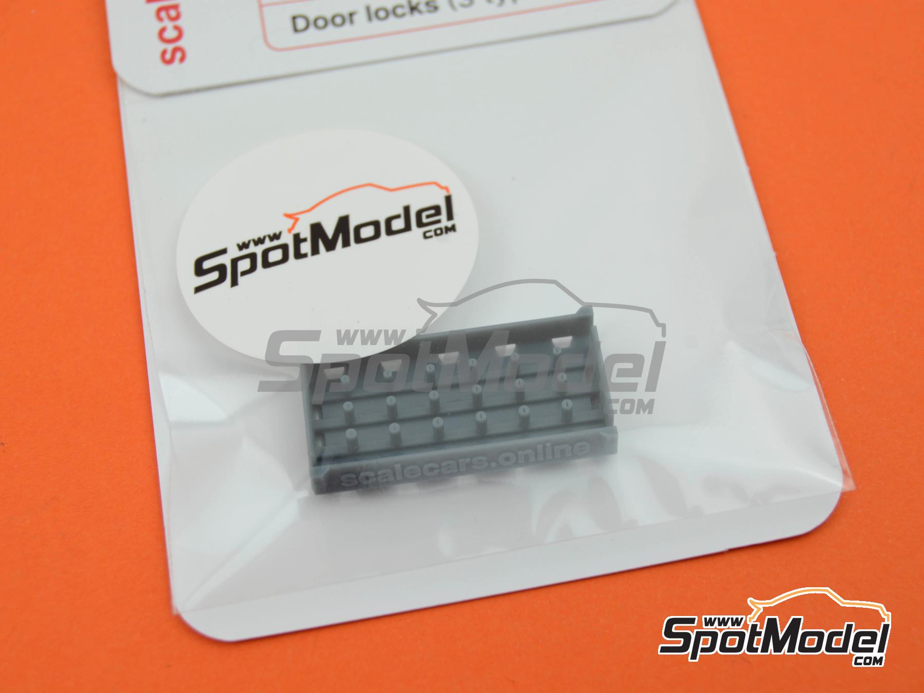 Scalecars.Online SCO-R007: Detail 1/24 scale - Door locks - 18 units ...