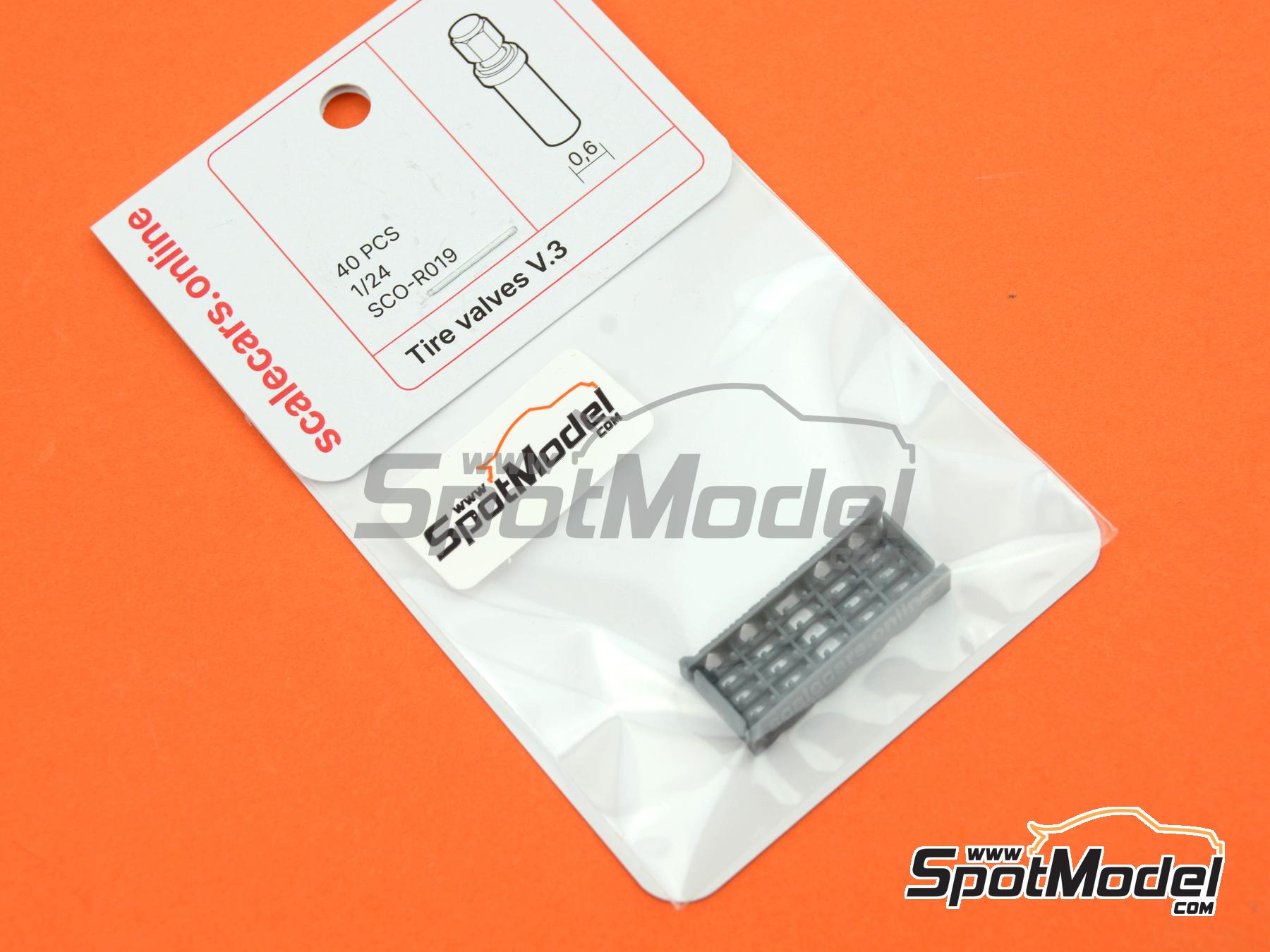 Scalecars.Online SCO-R019: Air valve 1/24 scale - Tire valves - type 3 ...