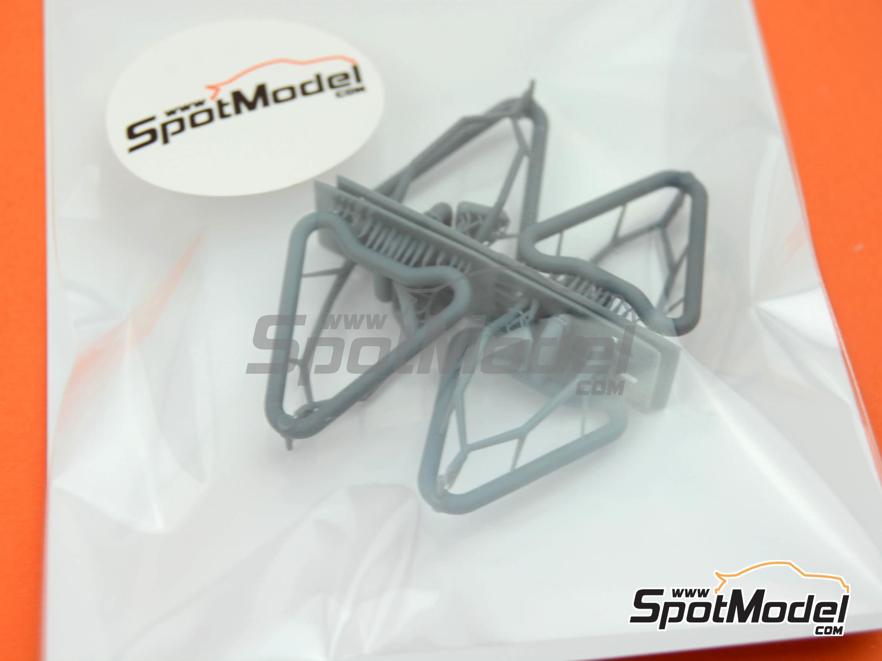 Scalecars.Online SCO-R034: Detail 1/24 scale - Service stands type 2 ...