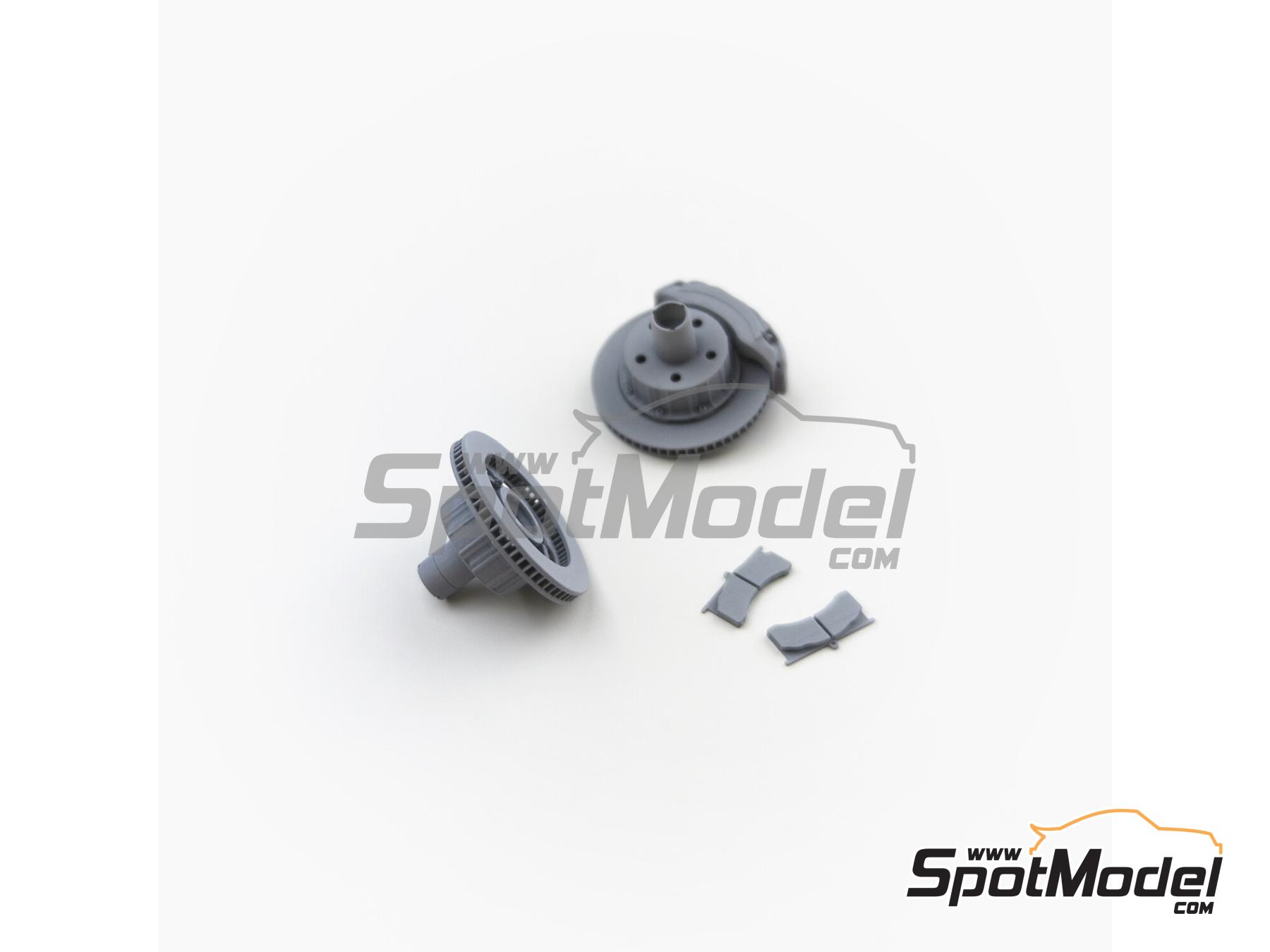 Scalecars.Online SCO-R053: Brakes 1/24 scale - Brakes NASCAR Type 1 ...