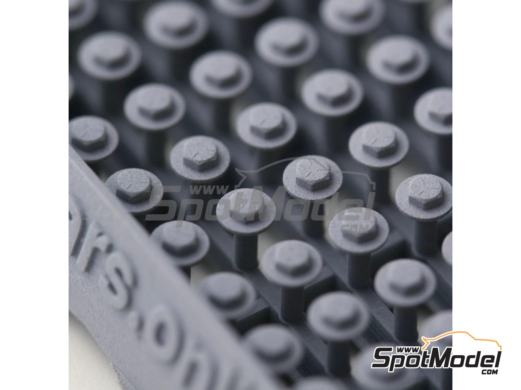 Scalecars.Online SCO-R058: Fasteners 1/24 scale - Hexagonal bolts V.6 ...