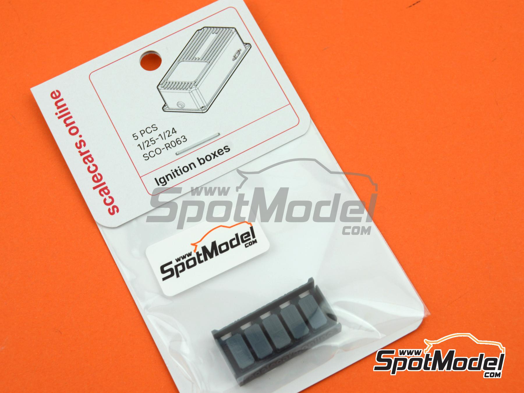 Scalecars.Online SCO-R063: Detail 1/24 scale - Ignition boxes - 5 units ...