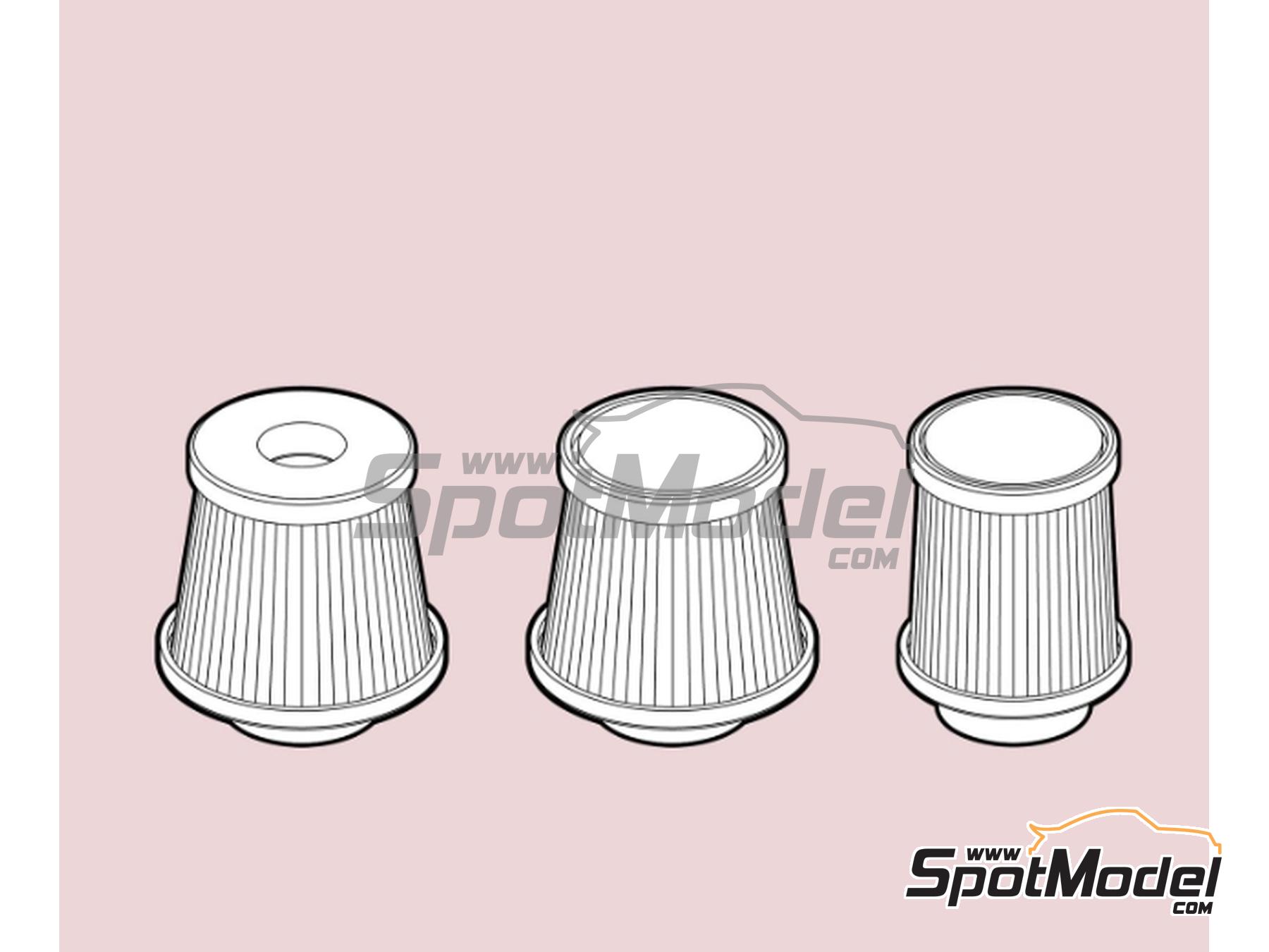 Scalecars.Online SCO-R065: Air filter 1/24 scale - Air Filter - Type 1 ...