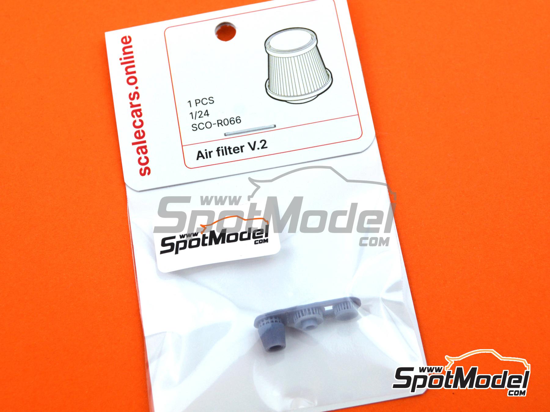Scalecars.Online SCO-R066: Air filter 1/24 scale - Air Filter - Type 2 ...