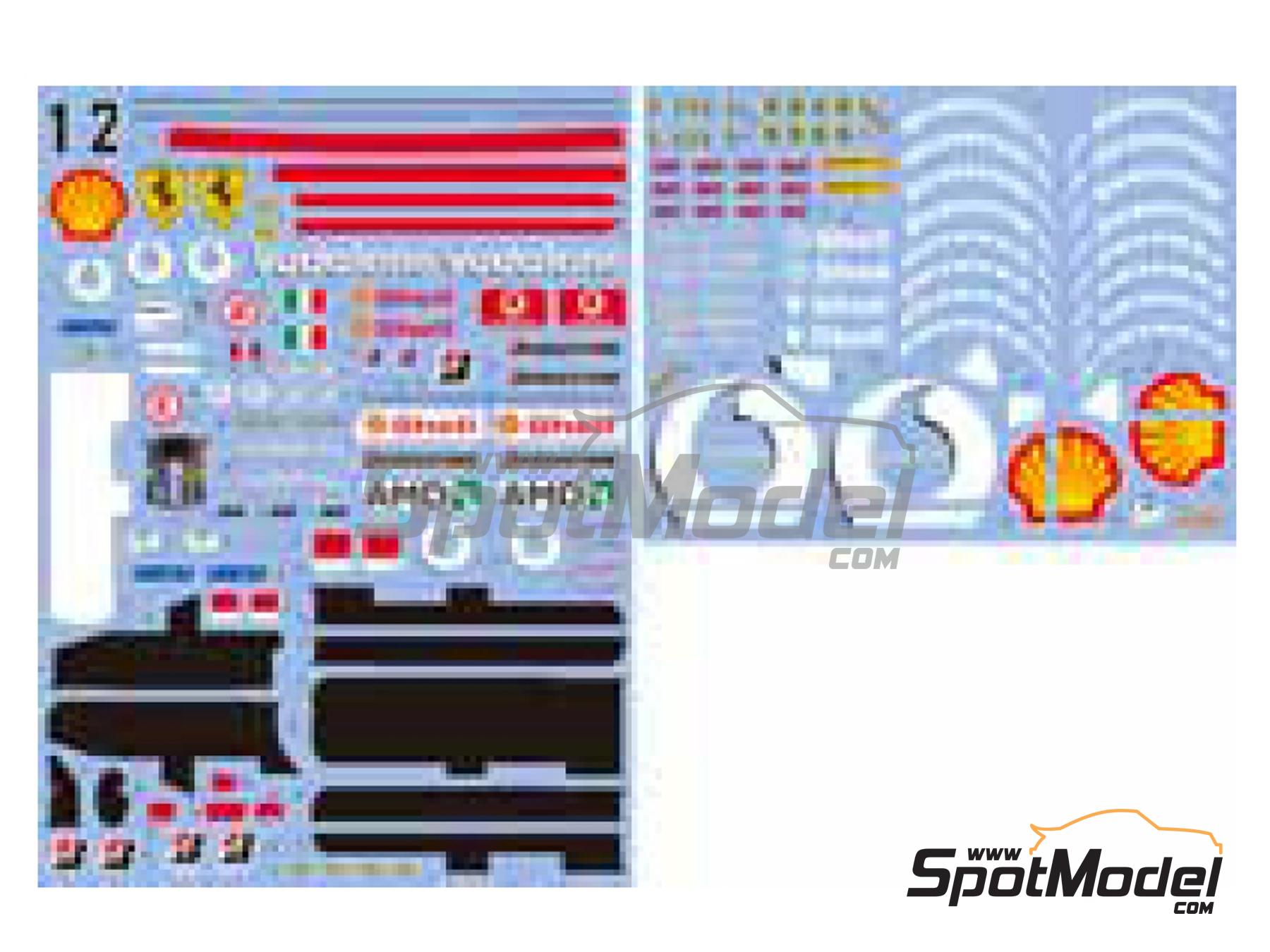 Shunko Models SHK-D506: Marking / livery 1/12 scale - Ferrari F2002 ...