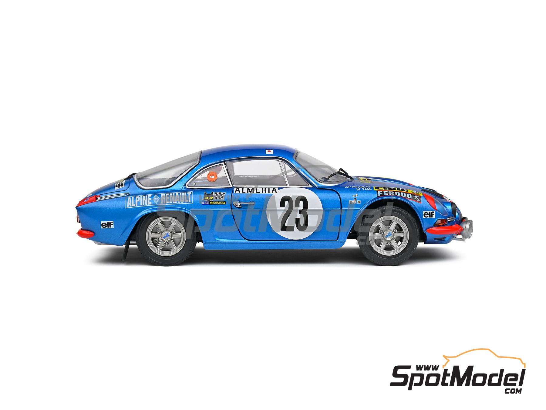 Solido S1804208: Diecast model car 1/18 scale - Alpine A110 1600S ...