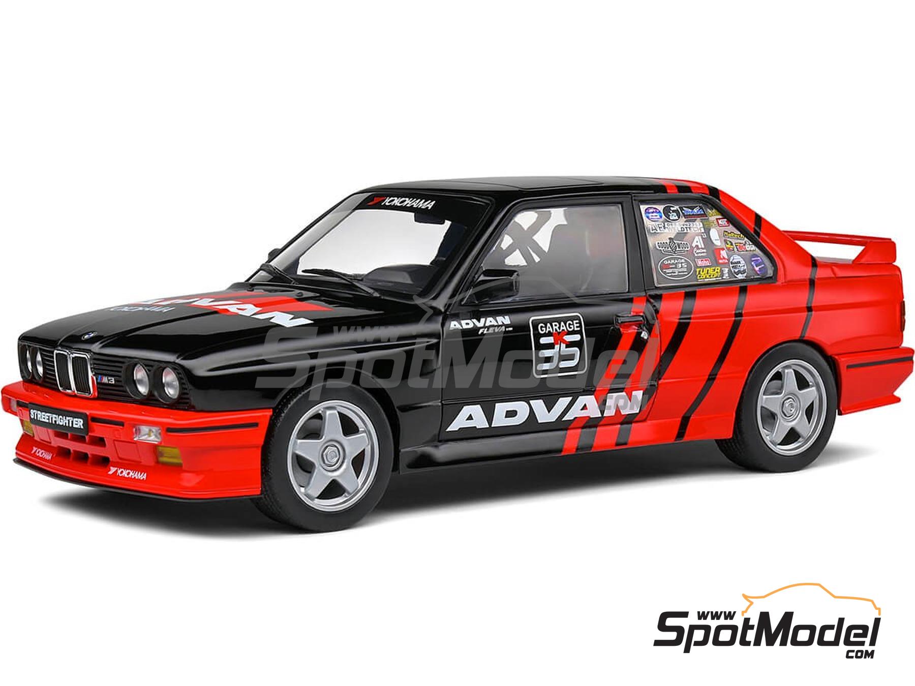 Solido S1801521: Diecast model car 1/18 scale - BMW M3 E30 sponsored by ...