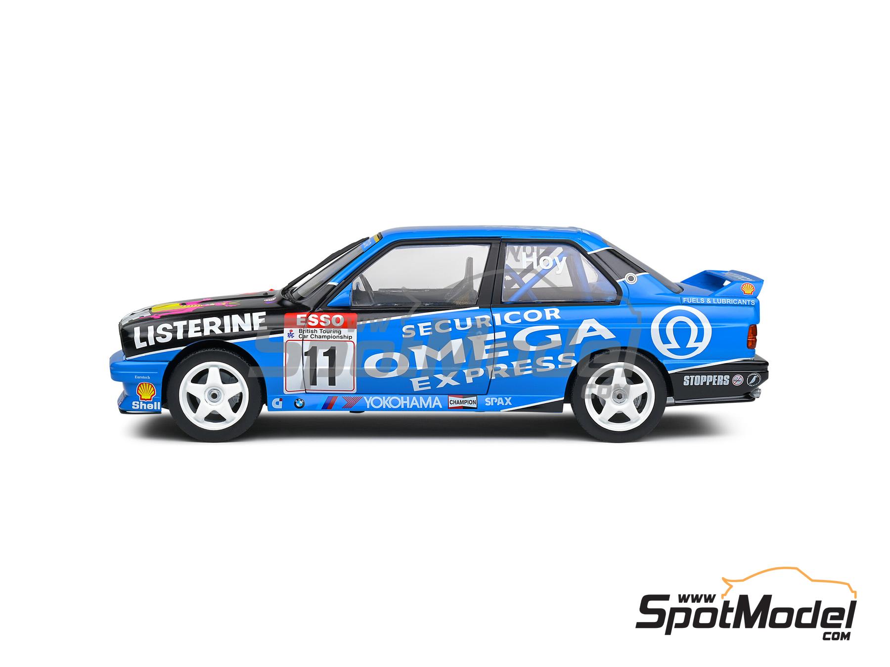 Solido S1801522: Diecast model car 1/18 scale - BMW M3 E30 sponsored by ...