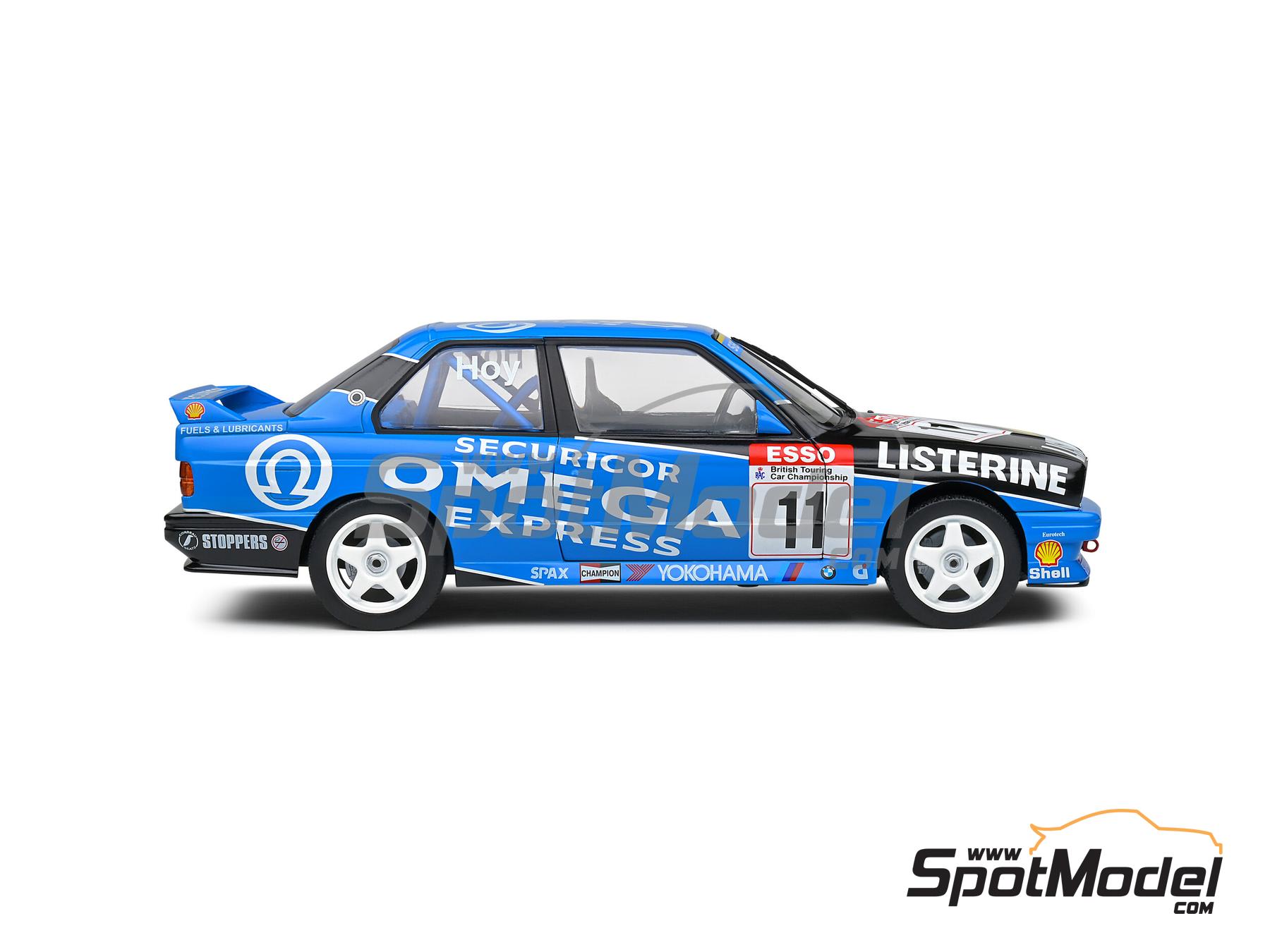 Solido S1801522: Diecast model car 1/18 scale - BMW M3 E30 sponsored by ...