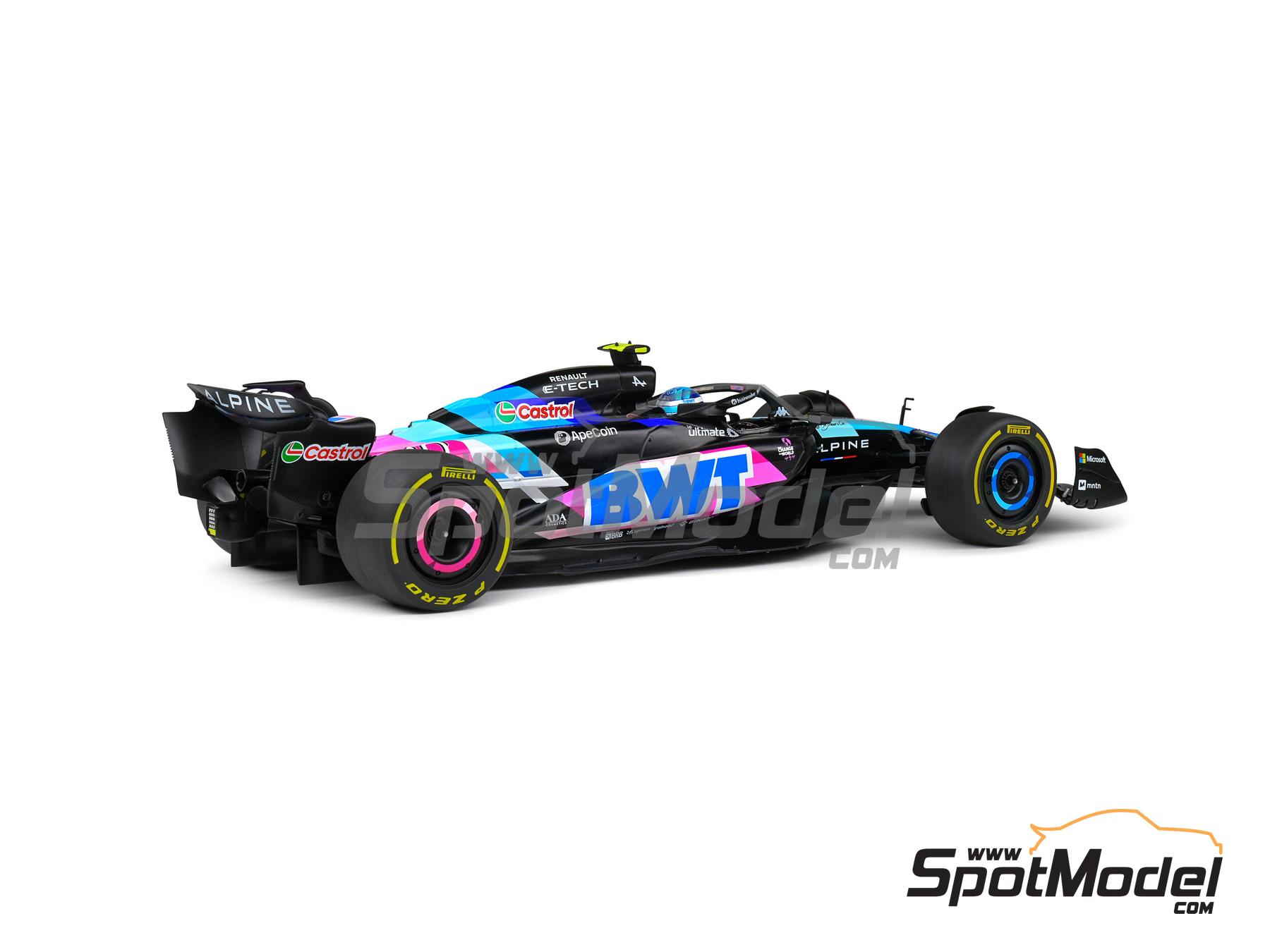 Solido S1814002: Diecast model car 1/18 scale - Alpine Renault A524 ...