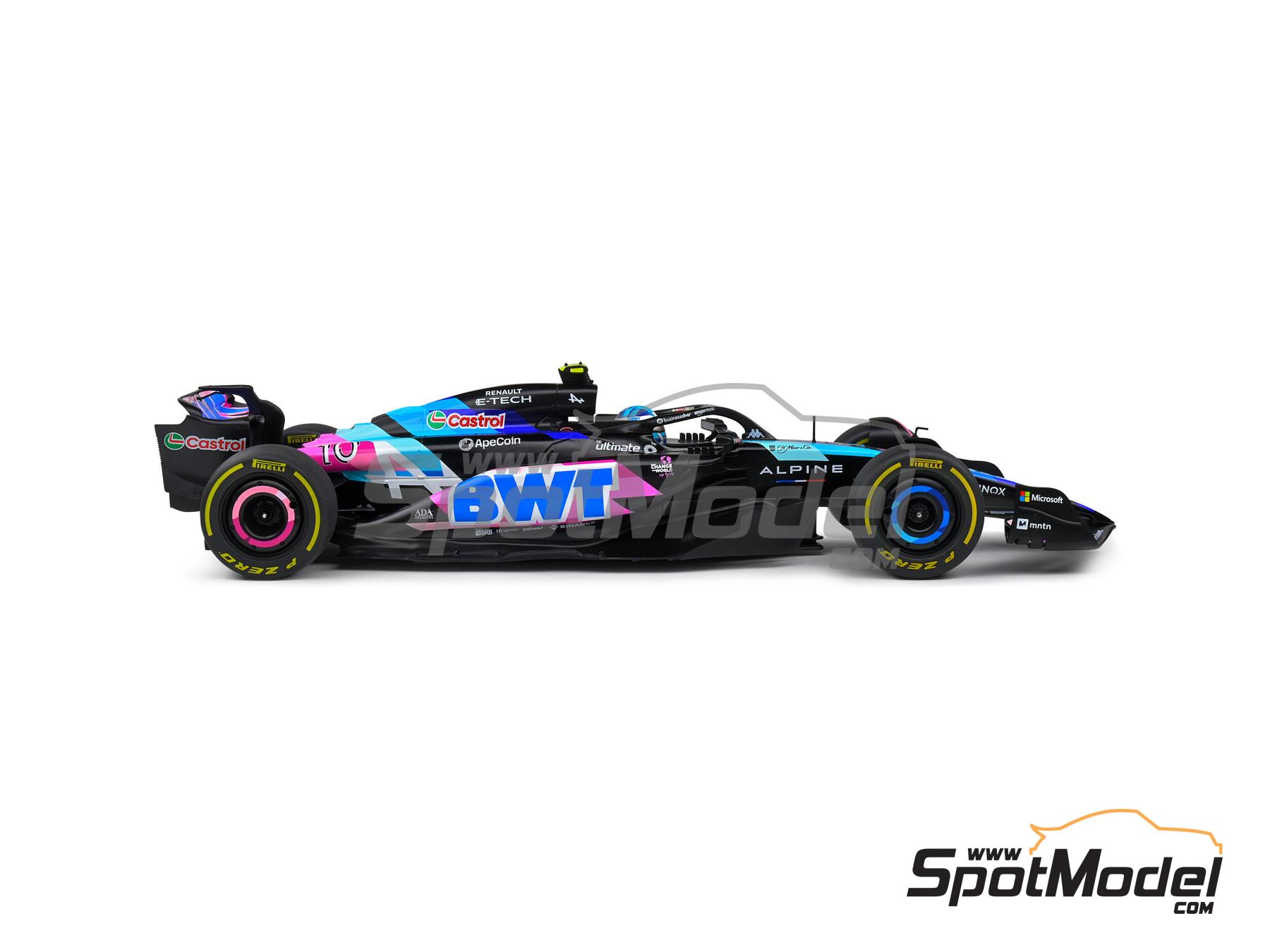 Solido S1814002: Diecast model car 1/18 scale - Alpine Renault A524 ...