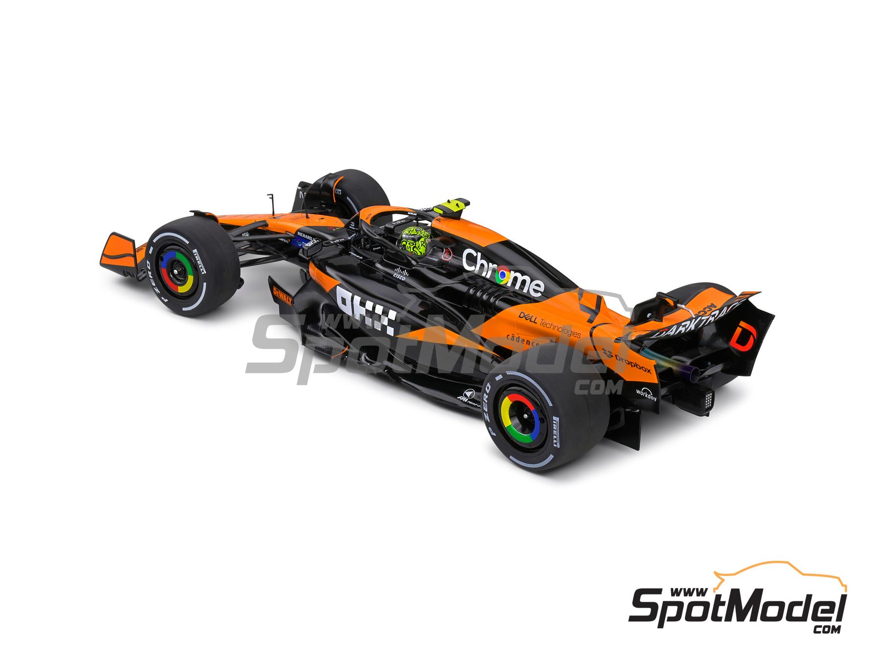 Solido S1814201: Diecast model car 1/18 scale - McLaren Mercedes MCL38 ...