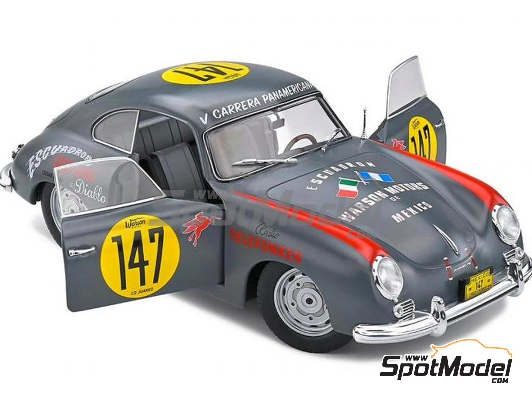 Solido S1802807: Diecast model car 1/18 scale - Porsche 356 Pre-A ...