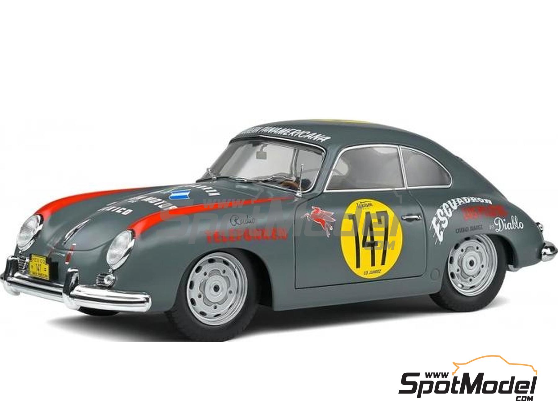Solido S1802807: Diecast model car 1/18 scale - Porsche 356 Pre-A ...