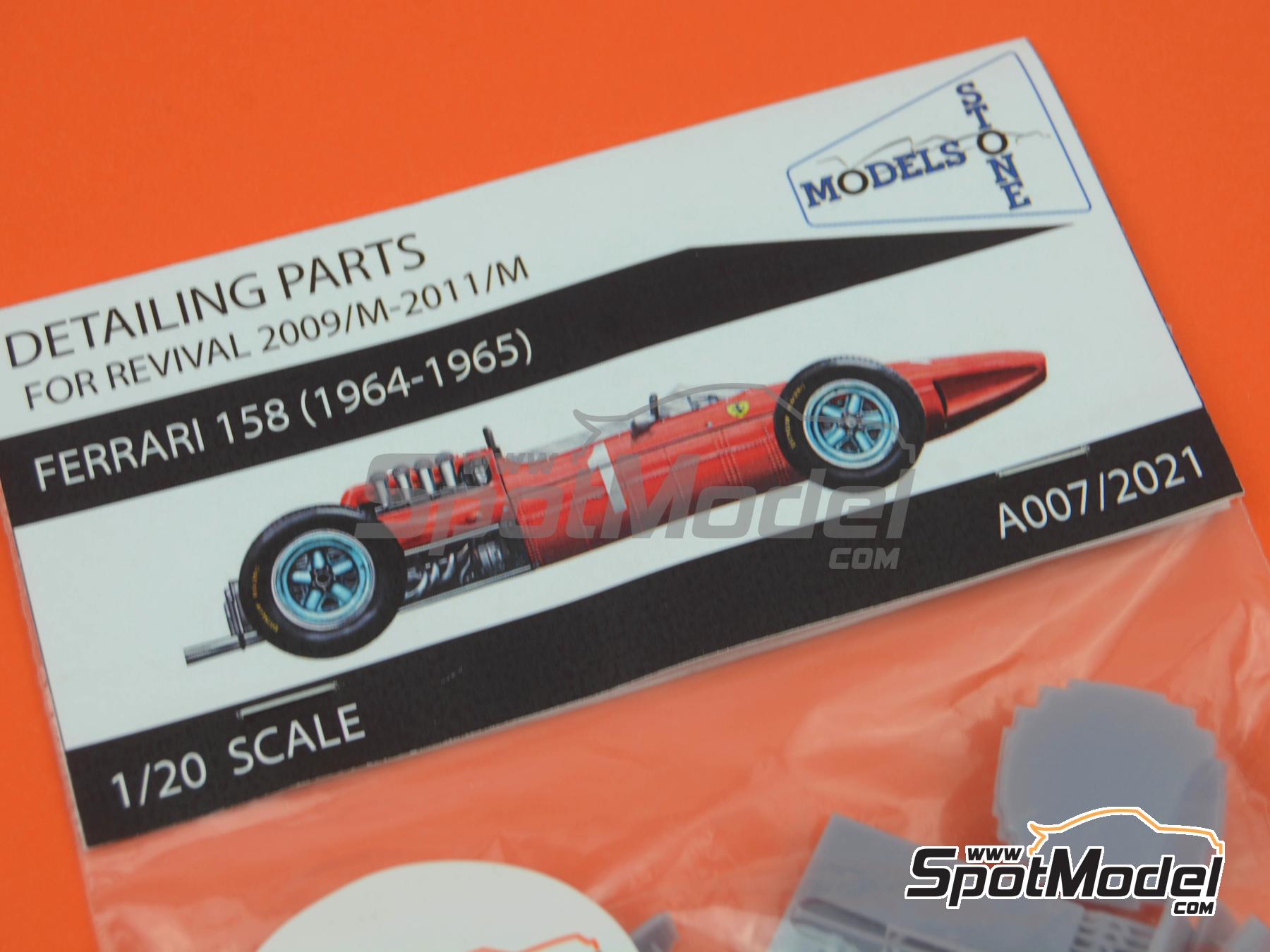 Stone Models A007/2021: Detail up set 1/20 scale - Ferrari 158 - for ...
