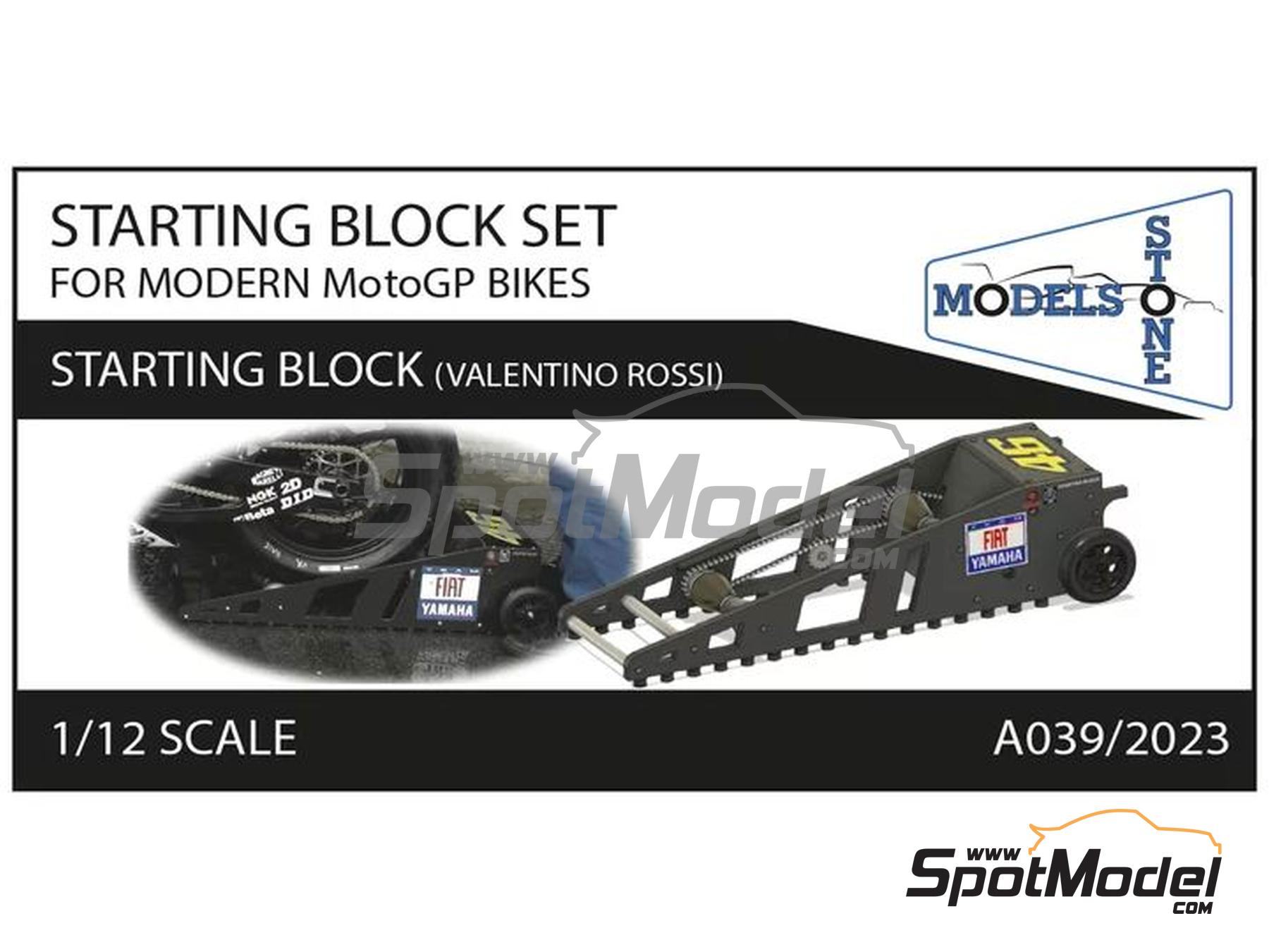 Stone Models A039/2023: Racing stand 1/12 scale - Starting Block for ...