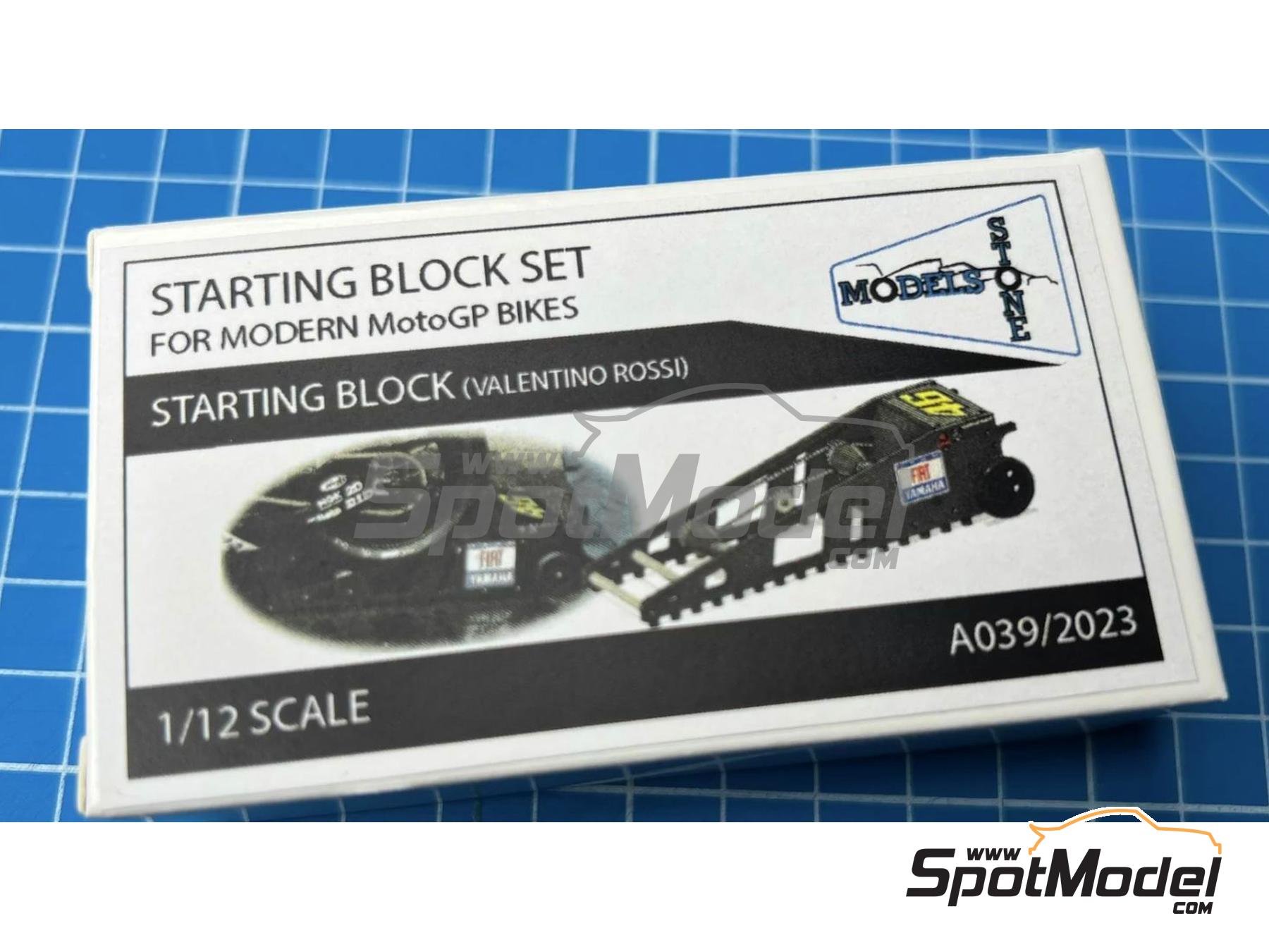 Stone Models A039/2023: Racing stand 1/12 scale - Starting Block for ...