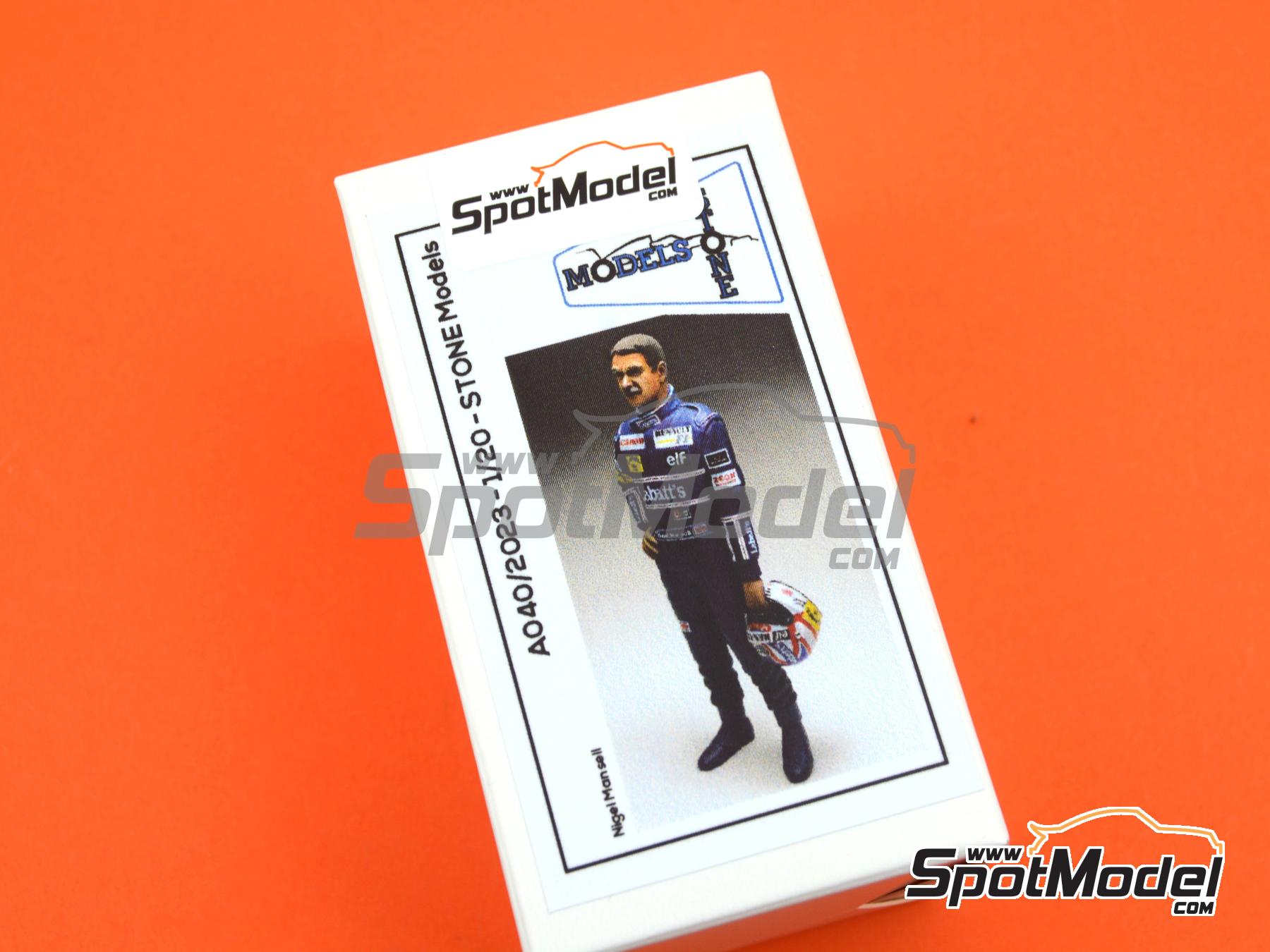 Stone Models A040/2023: Figure 1/20 scale - Nigel Mansell - 1 units ...