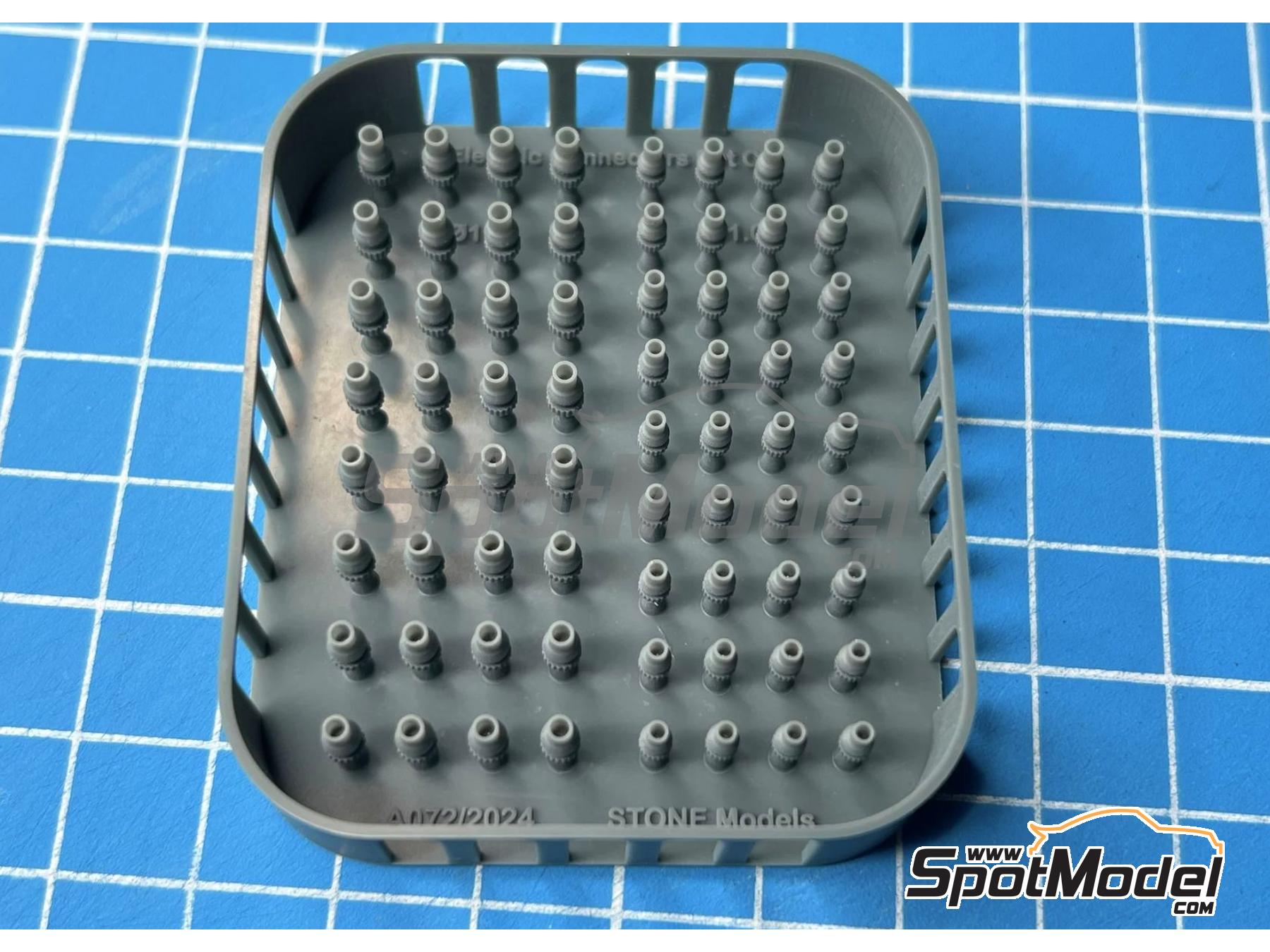 Stone Models A072/2024: Detail 1/20 scale - Electric Connectors - Set C ...