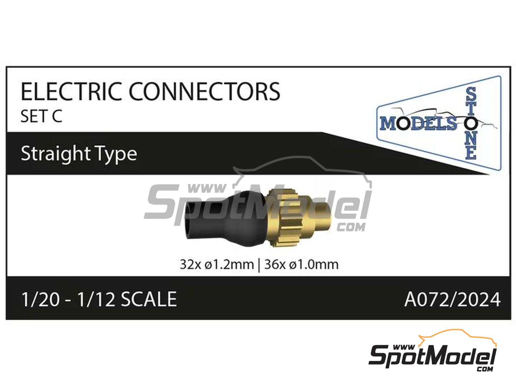 Stone Models A072/2024: Detail 1/20 scale - Electric Connectors - Set C ...
