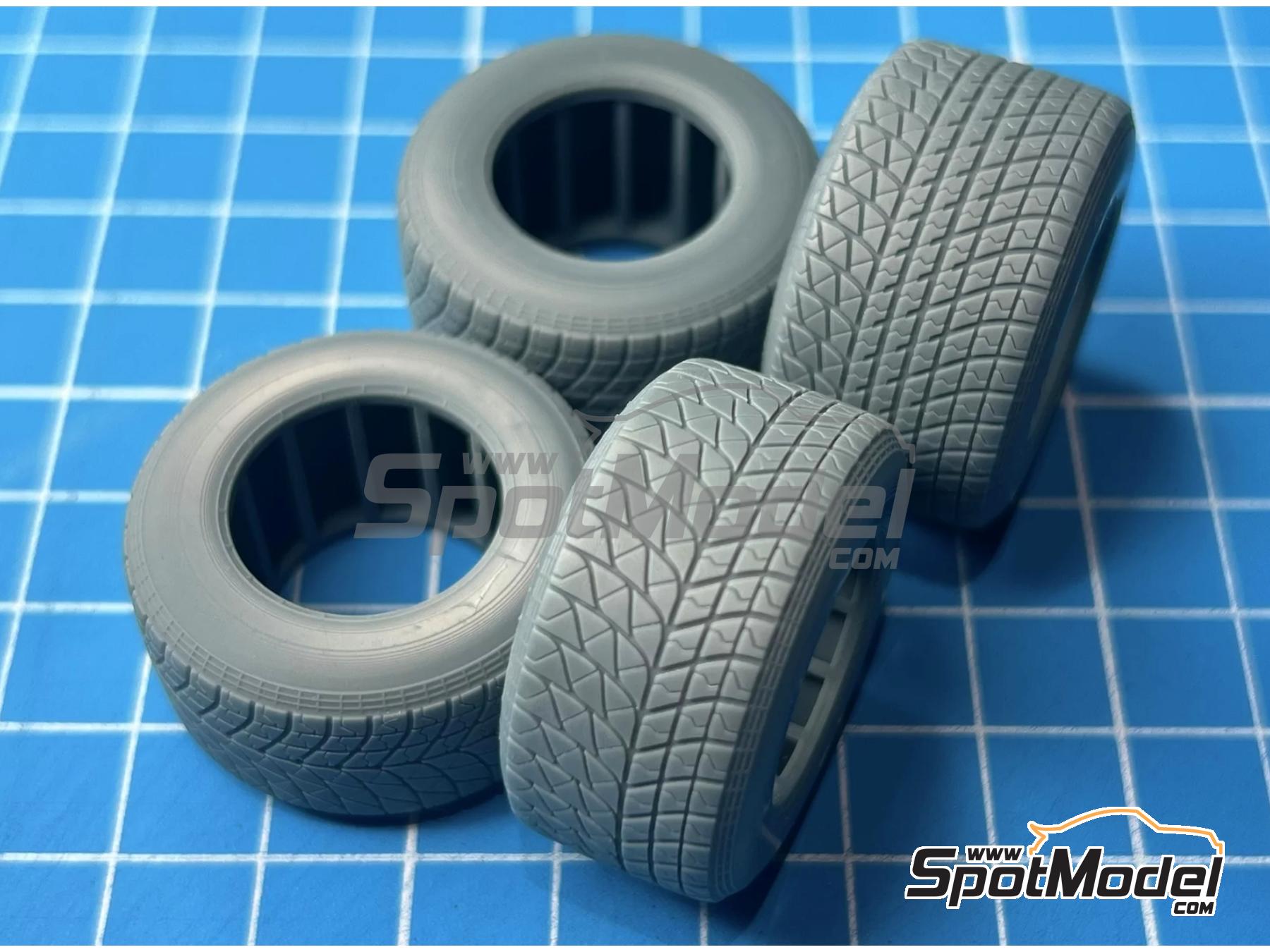 Stone Models A085/2024: Tyre set 1/20 scale - Bridgestone Rain Tires ...
