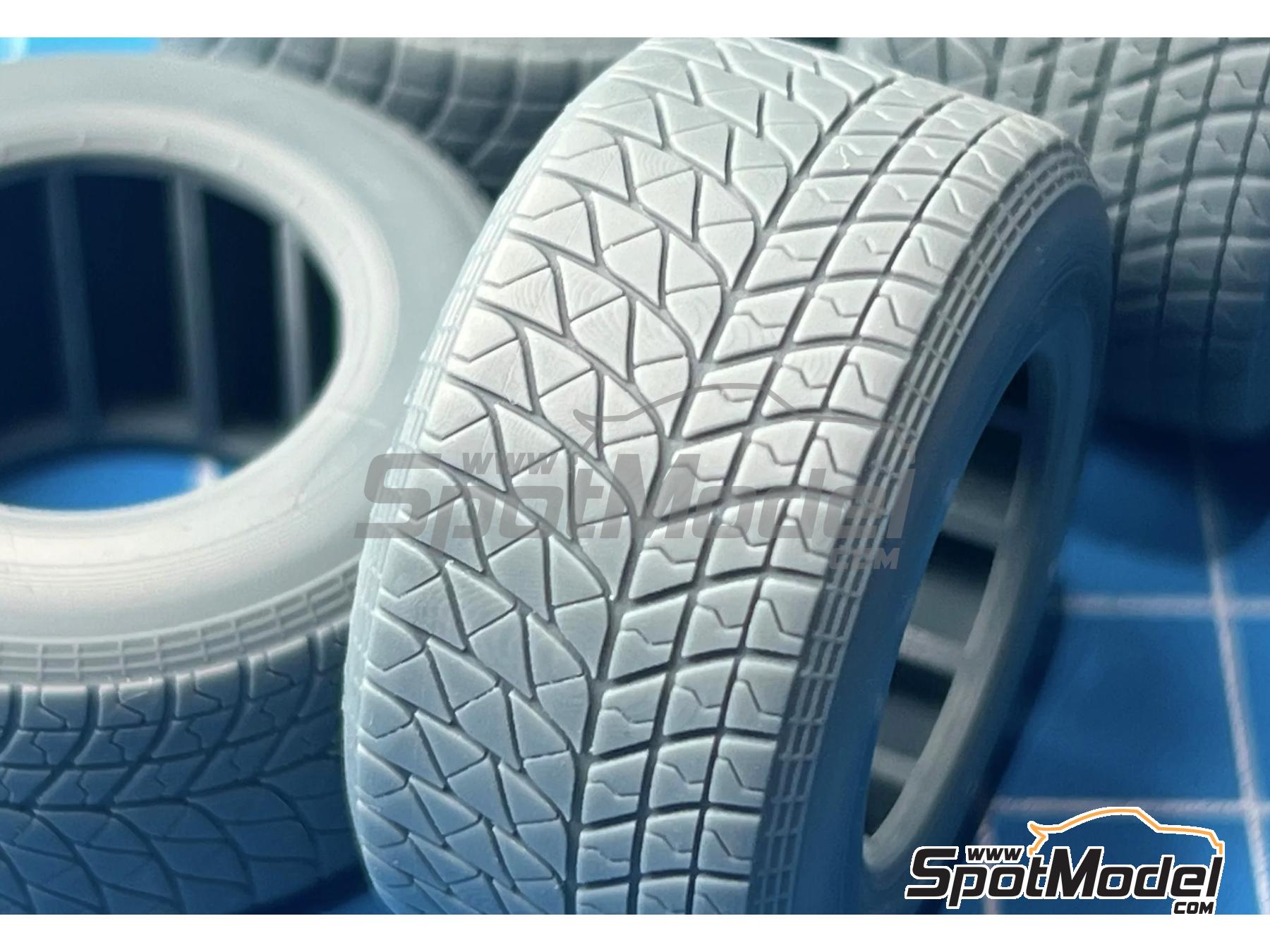 Stone Models A085/2024: Tyre set 1/20 scale - Bridgestone Rain Tires ...