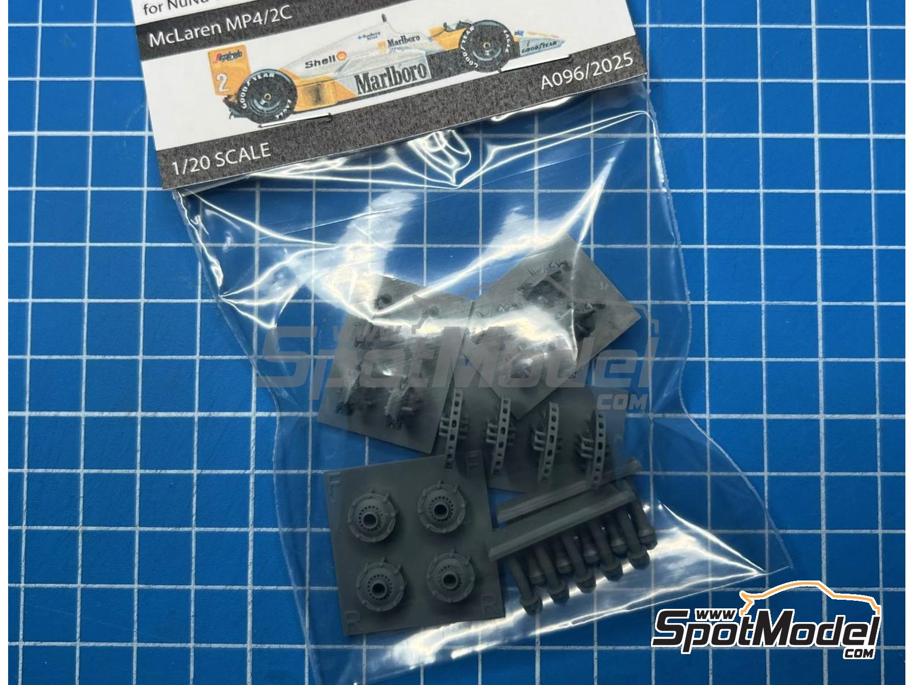 Stone Models A096/2025: Brakes 1/20 scale - McLaren TAG Porsche MP4/2C ...