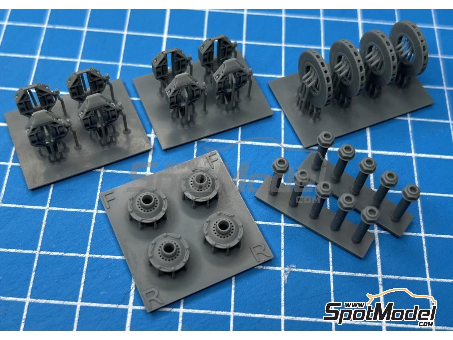 Stone Models A096/2025: Brakes 1/20 scale - McLaren TAG Porsche MP4/2C ...