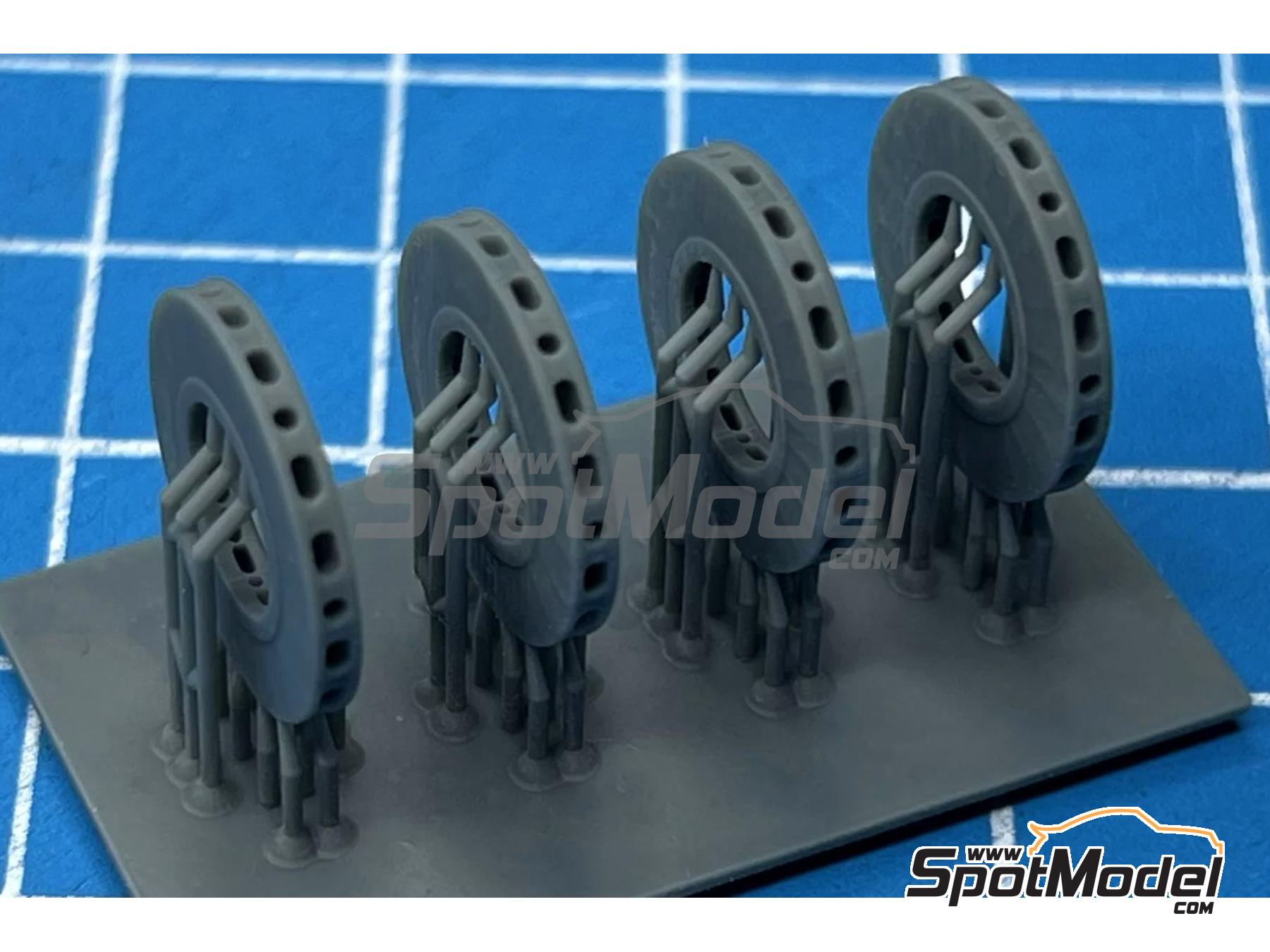 Stone Models A096/2025: Brakes 1/20 scale - McLaren TAG Porsche MP4/2C ...