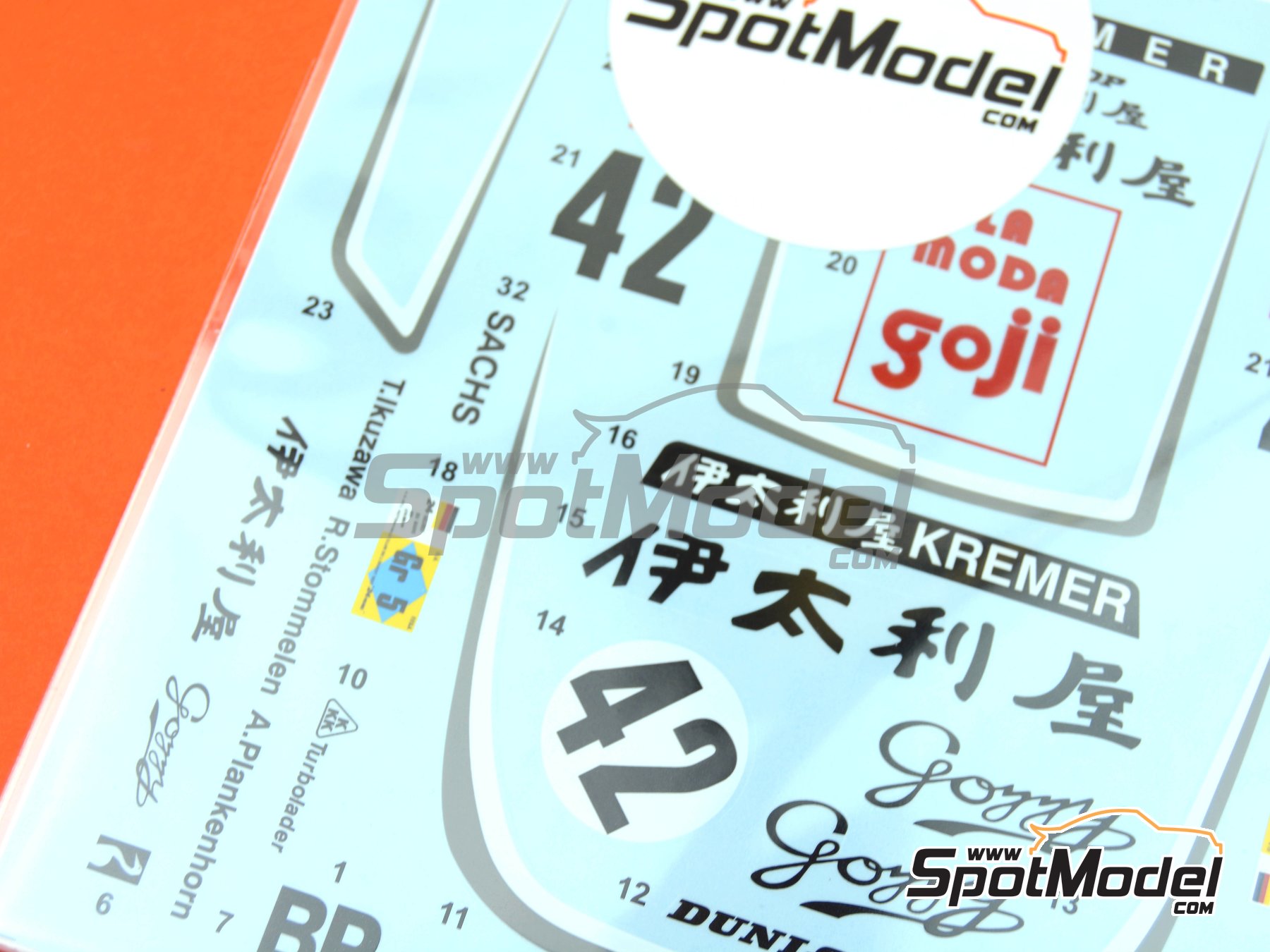 Studio27 DC1225: Marking / livery 1/24 scale - Porsche Kremer 935 K3 ...