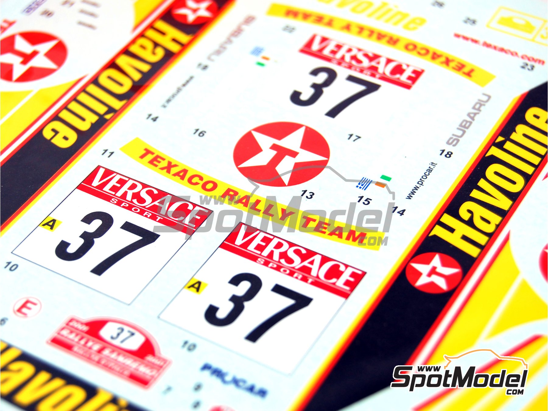 Studio27 DC517C: Marking / livery 1/24 scale - Subaru Impreza WRC ...